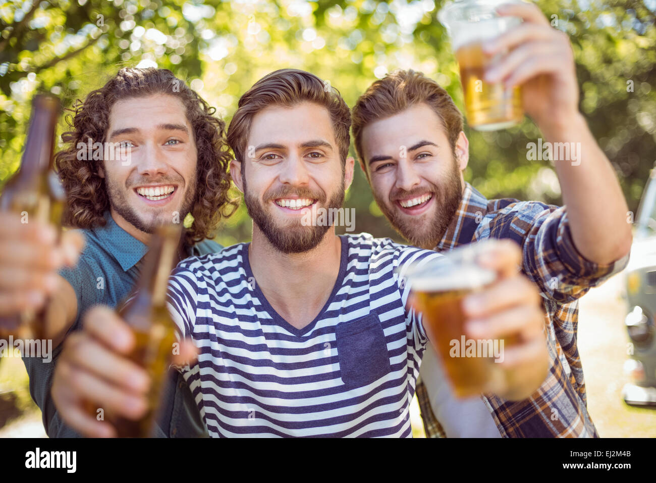 Music festival beer plastic hi-res stock photography and images - Alamy