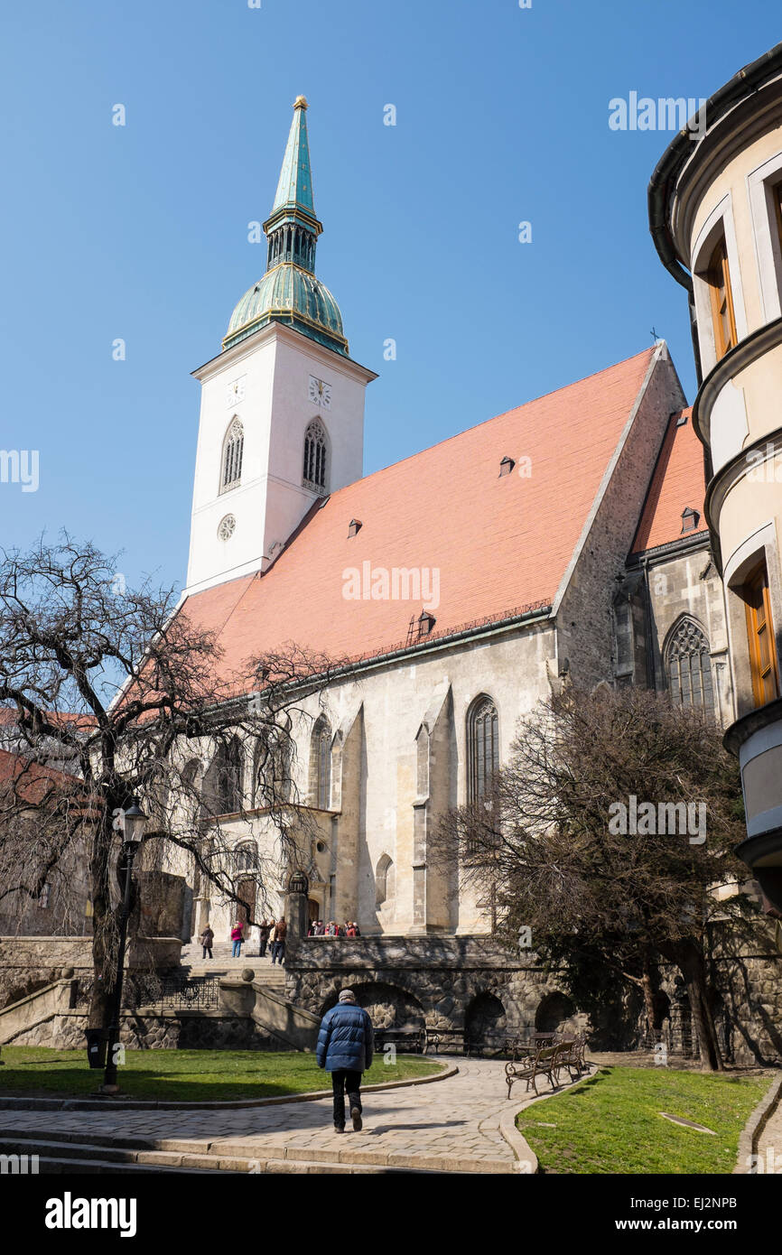 Dom Sv Martina, cathedral Bratislava Stock Photo - Alamy
