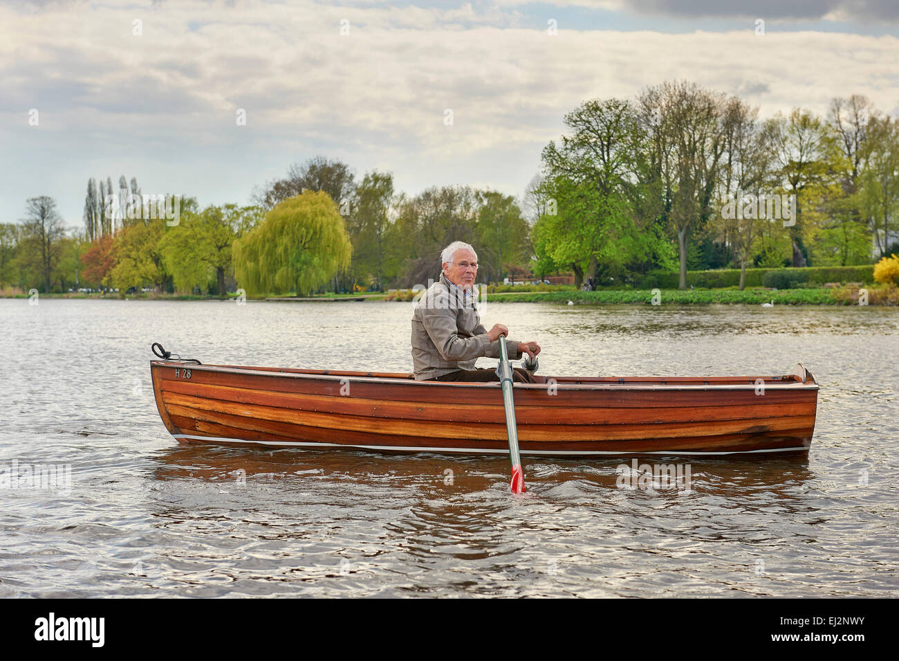 Old Man Rowing Boat High Resolution Stock Photography and Images - Alamy