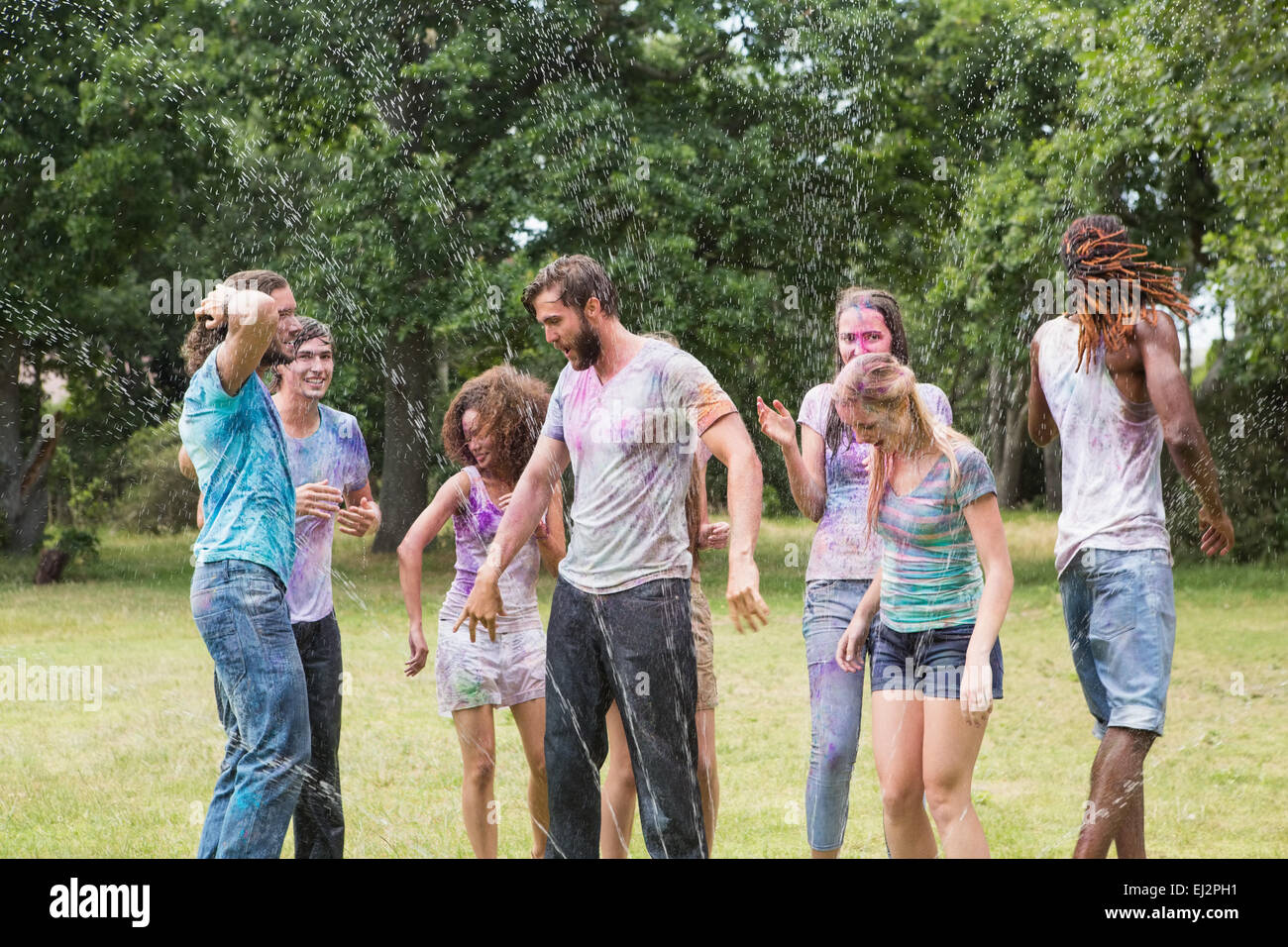 Powder spraying hi-res stock photography and images - Alamy