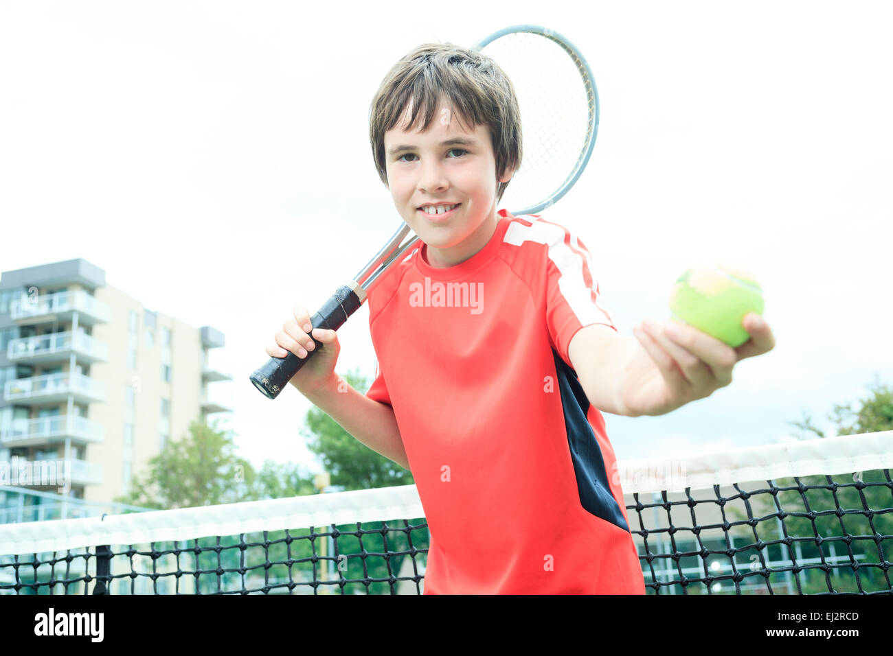 boy tennis player Stock Photo - Alamy