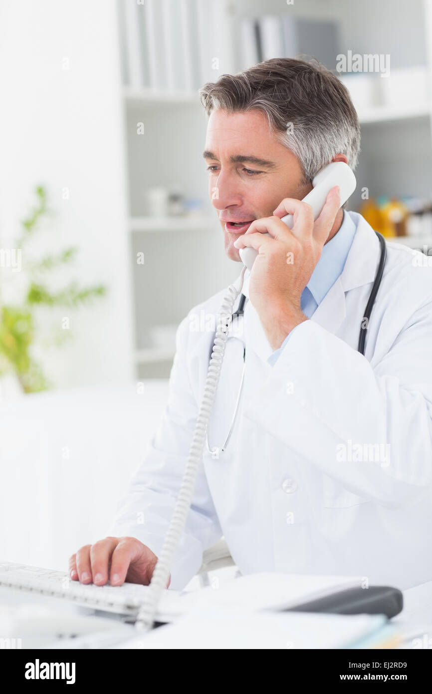 Doctor on call using hi-res stock photography and images - Alamy