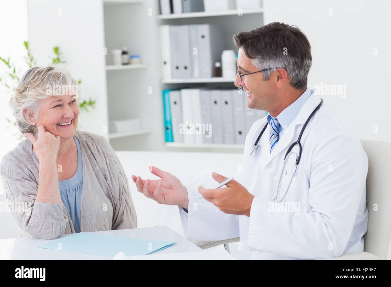 Adult doctor examination table hi-res stock photography and images - Alamy