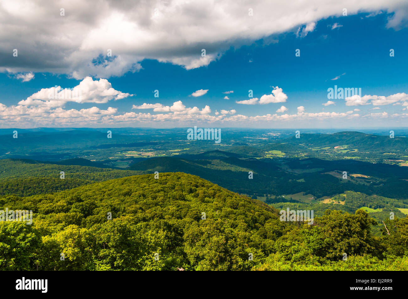 Landscape view in shenandoah hi-res stock photography and images - Alamy