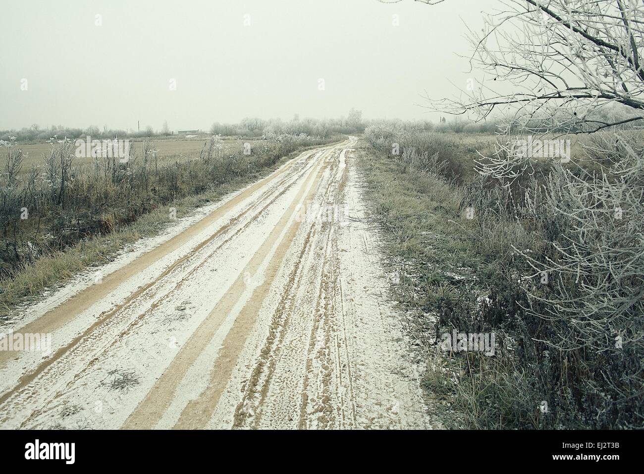 winter landscape nature without people Stock Photo - Alamy