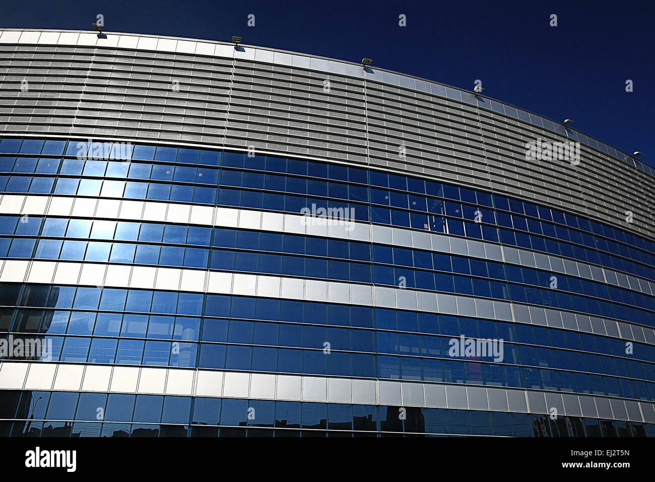 facade of a modern building, glass, windows, concrete Stock Photo - Alamy