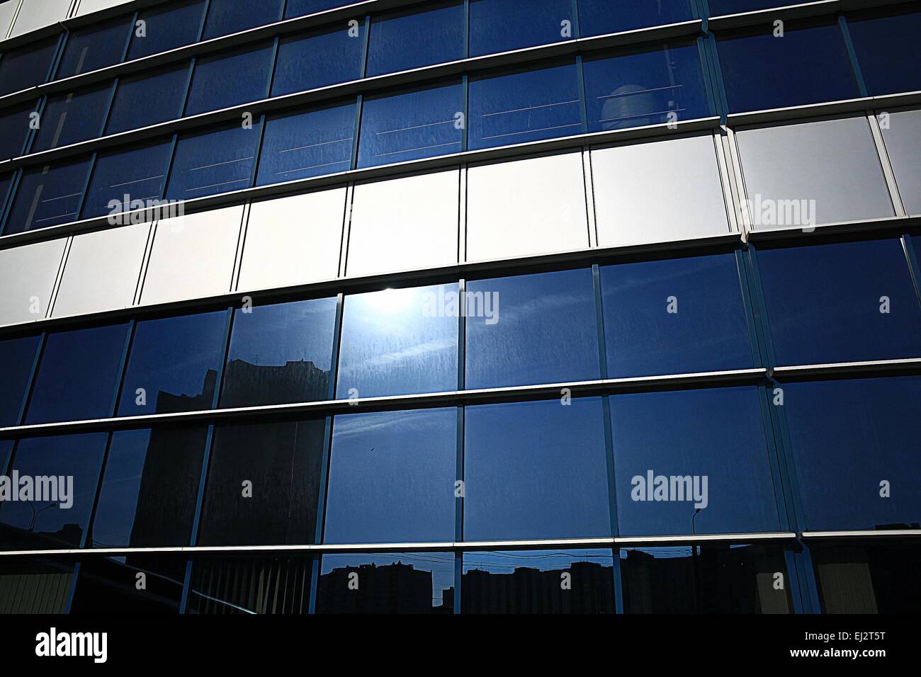 facade of a modern building, glass, windows, concrete Stock Photo - Alamy