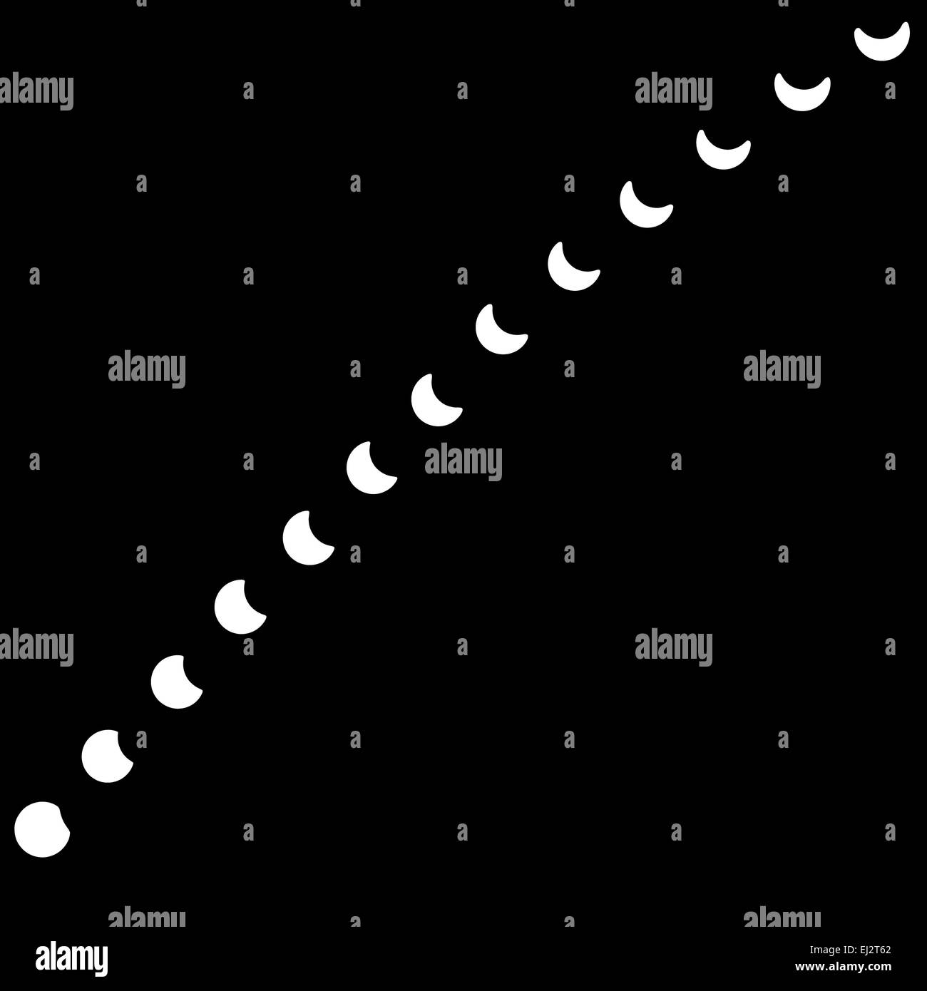 Solar Eclipse Phases Stock Photos & Solar Eclipse Phases Stock Images ...