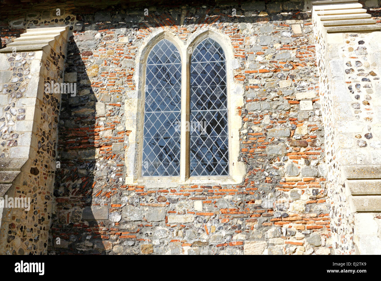 Architectural detail of the south wall of the parish church of St john ...