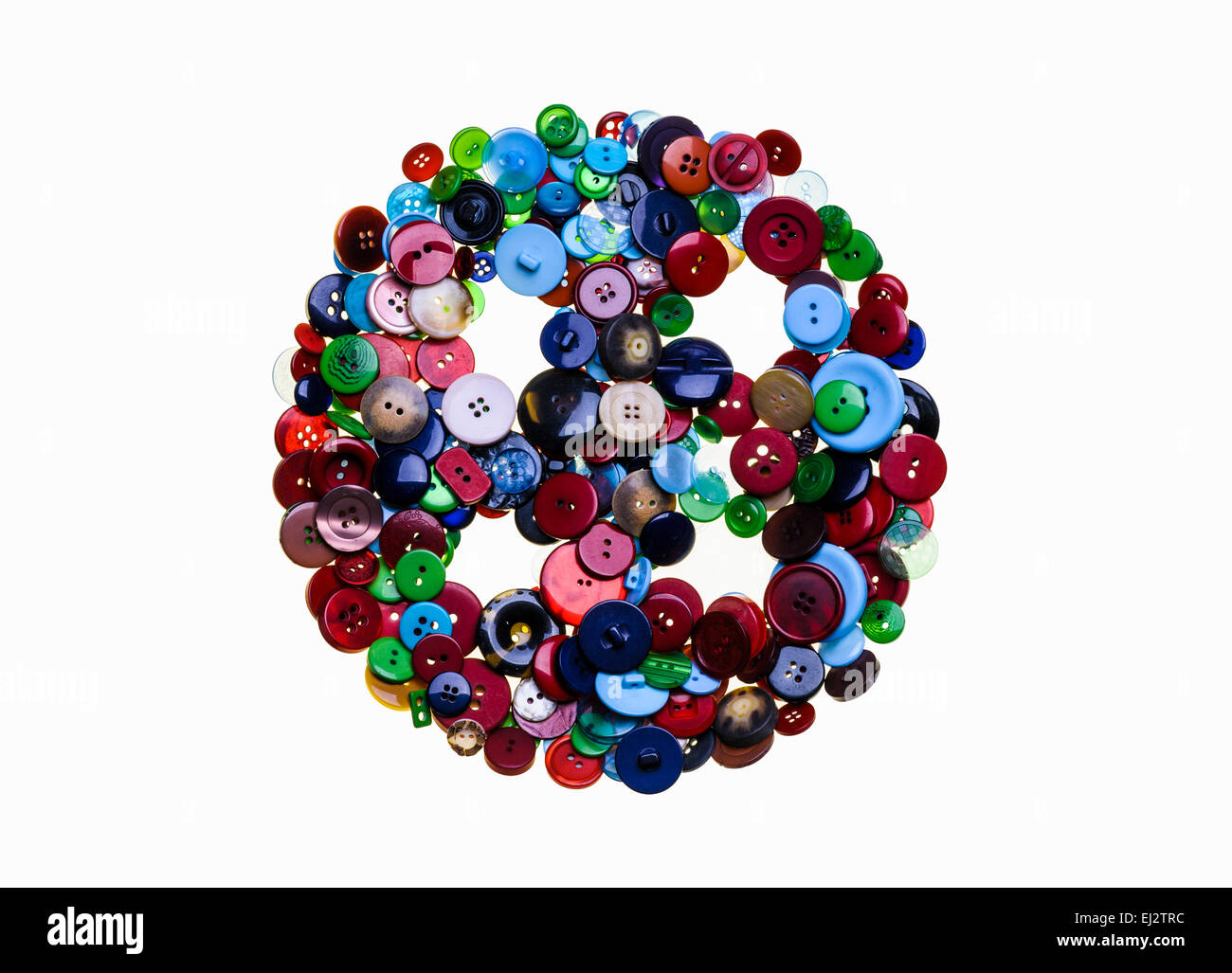 Group of colourful buttons in the shape of a button Stock Photo - Alamy