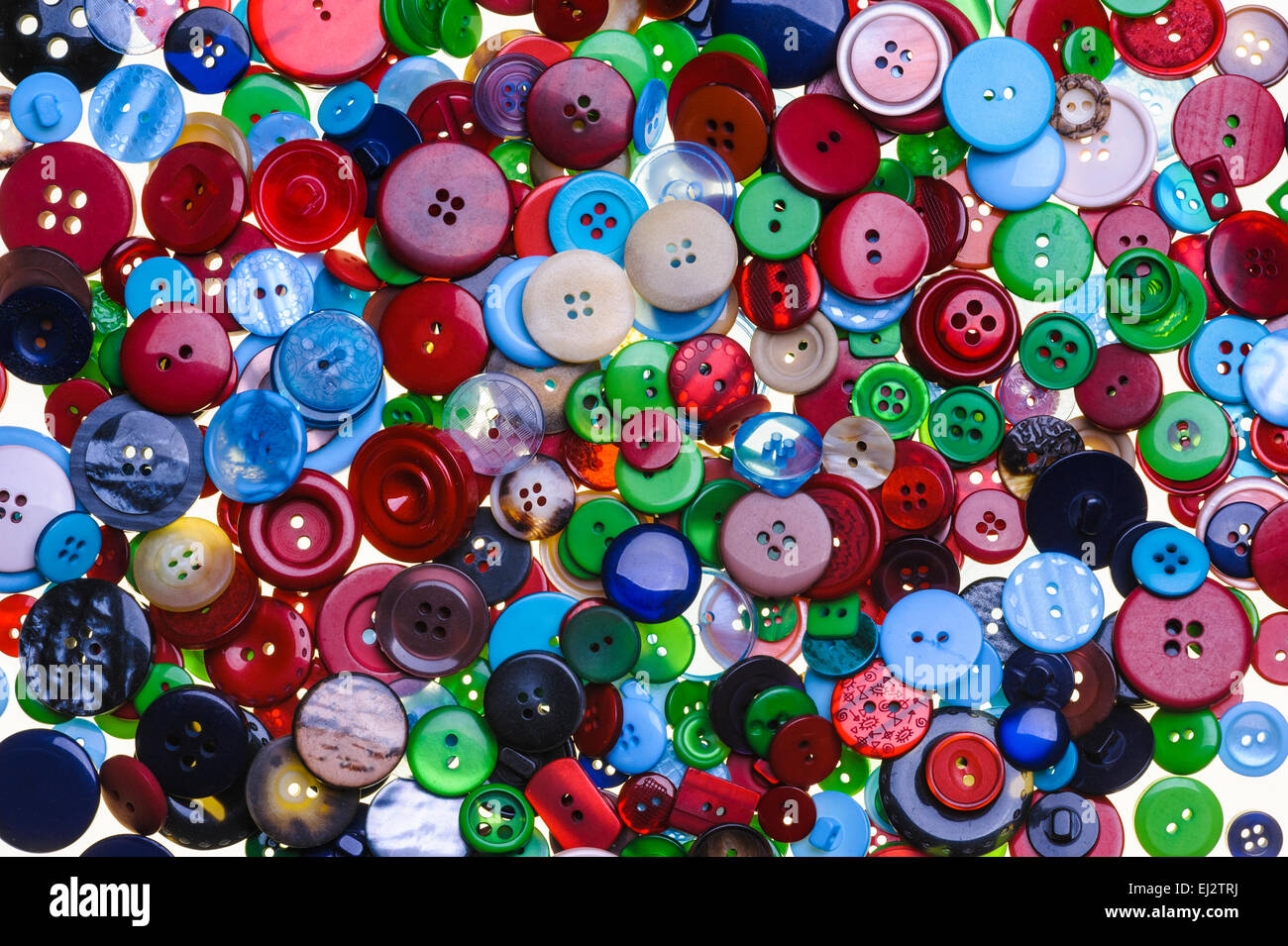 Group of colourful buttons Stock Photo - Alamy