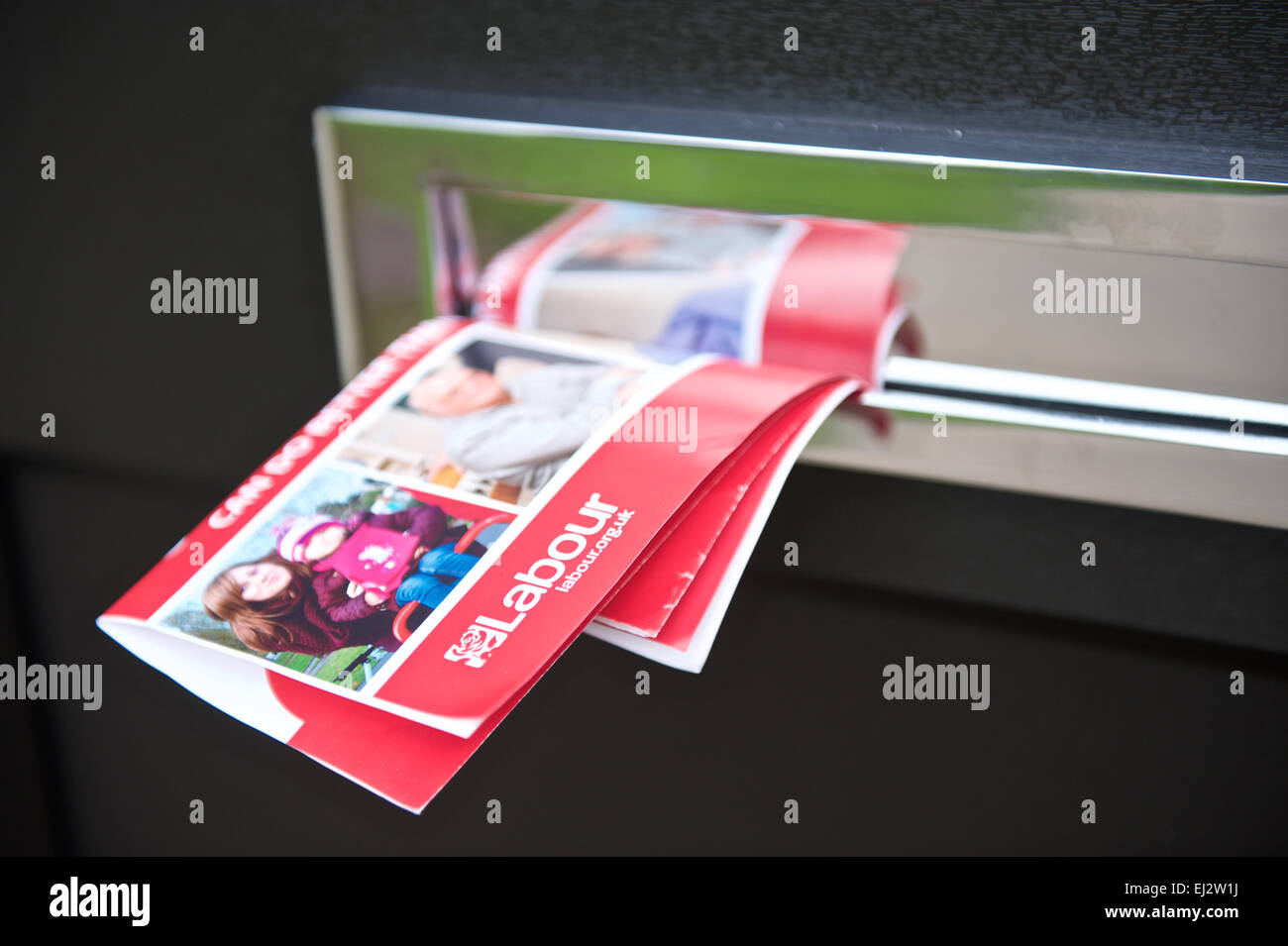 General Election 2015 Labour Party leaflet Stock Photo - Alamy