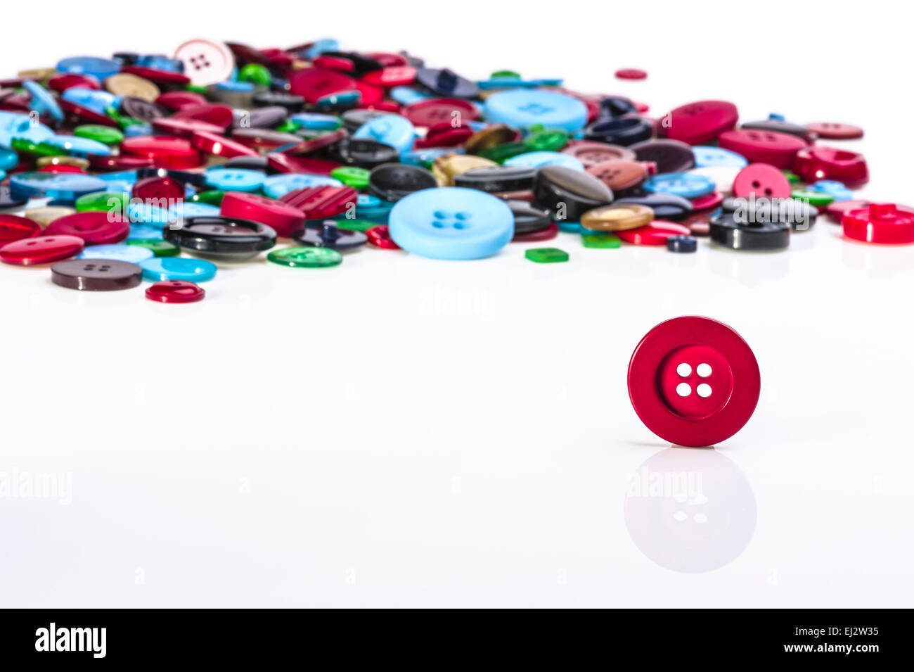 Group of colourful buttons Stock Photo - Alamy