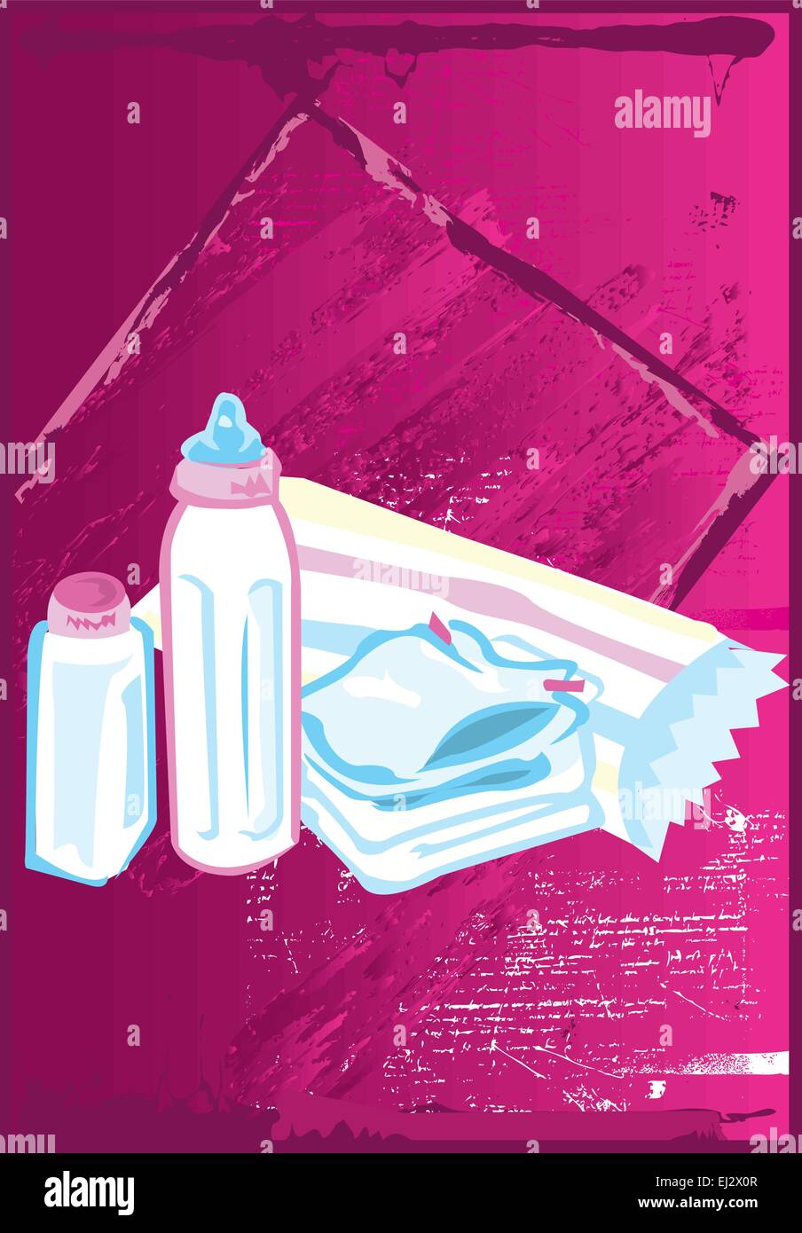 Adult babies Stock Vector Images - Alamy