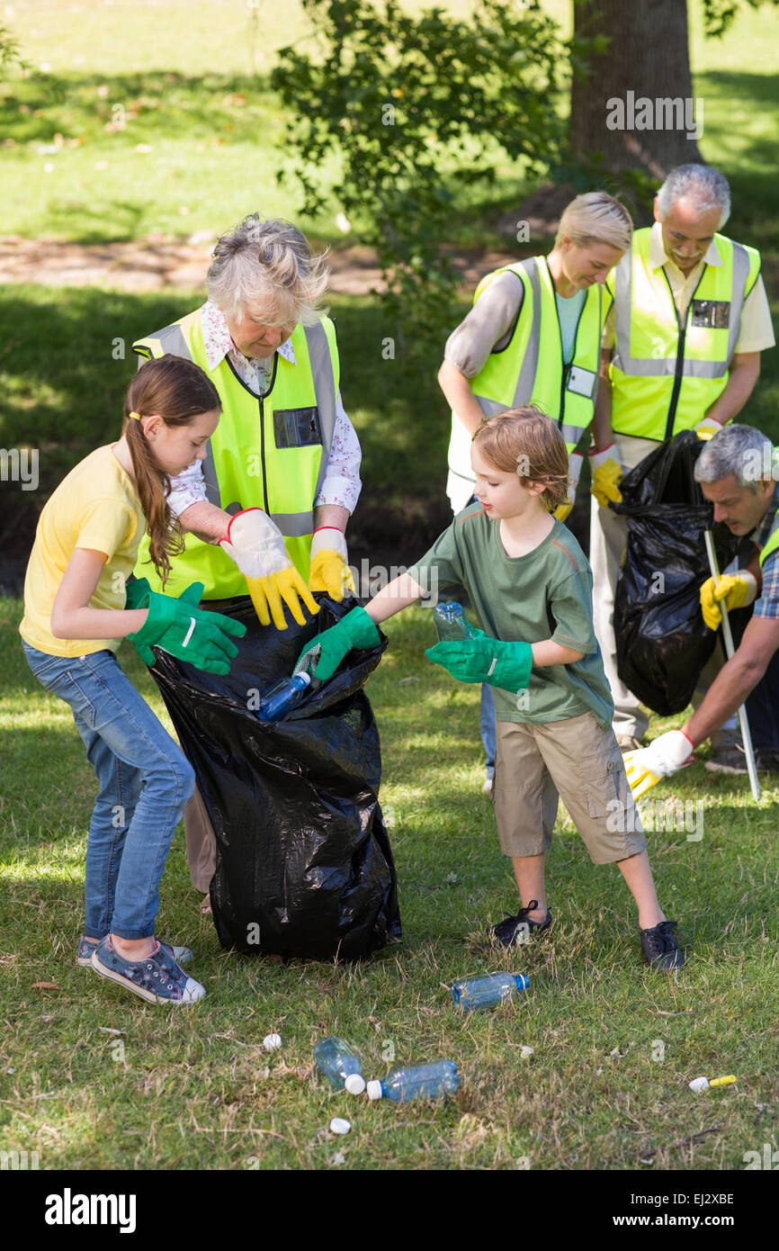 Collecting rubbish hi-res stock photography and images - Alamy