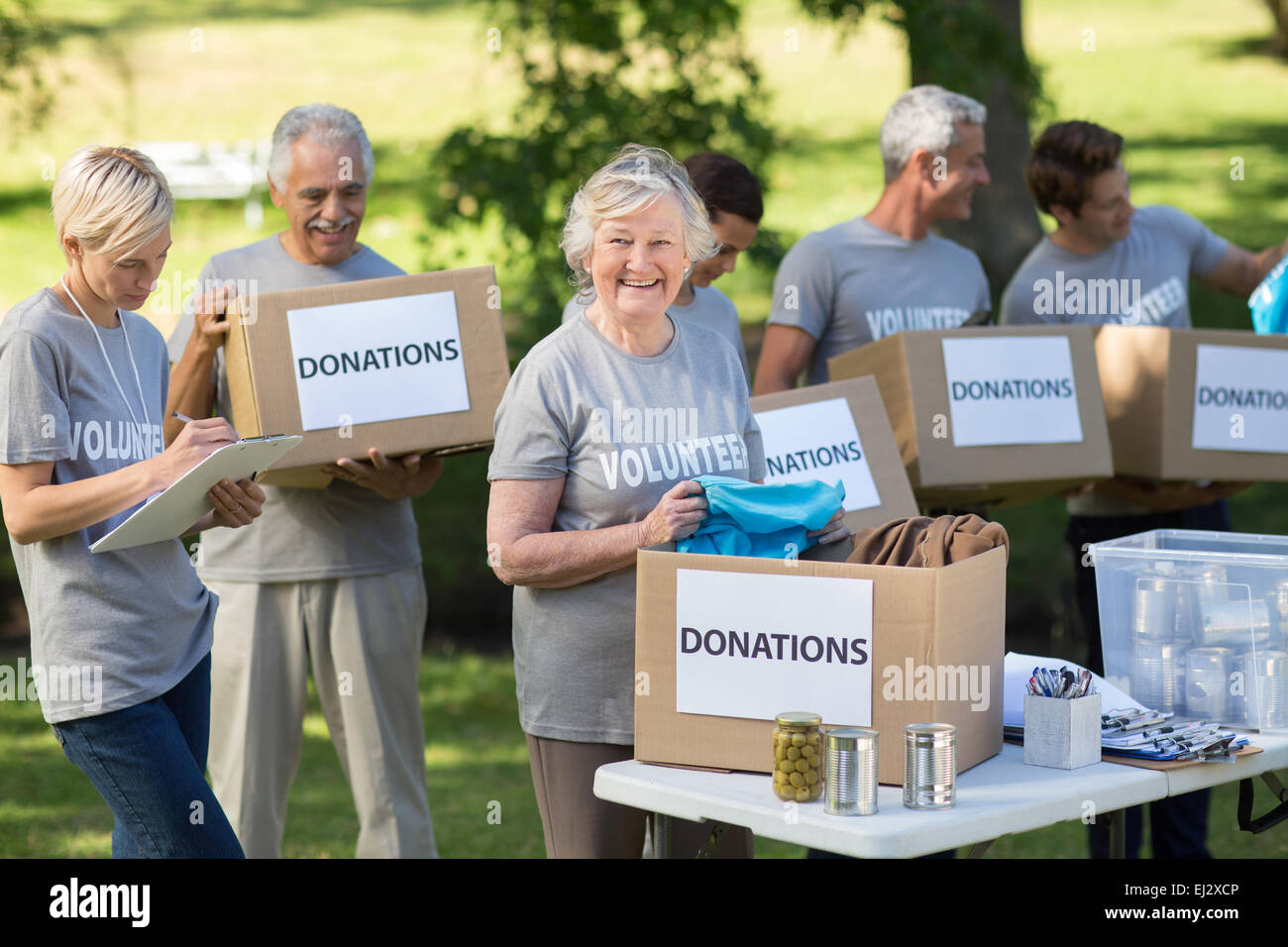Donations boxes hi-res stock photography and images - Alamy
