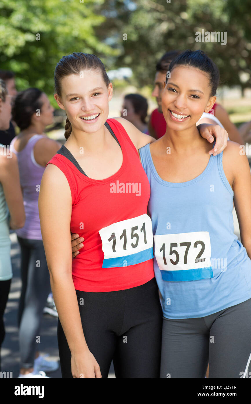 Marathon race women hi-res stock photography and images - Alamy