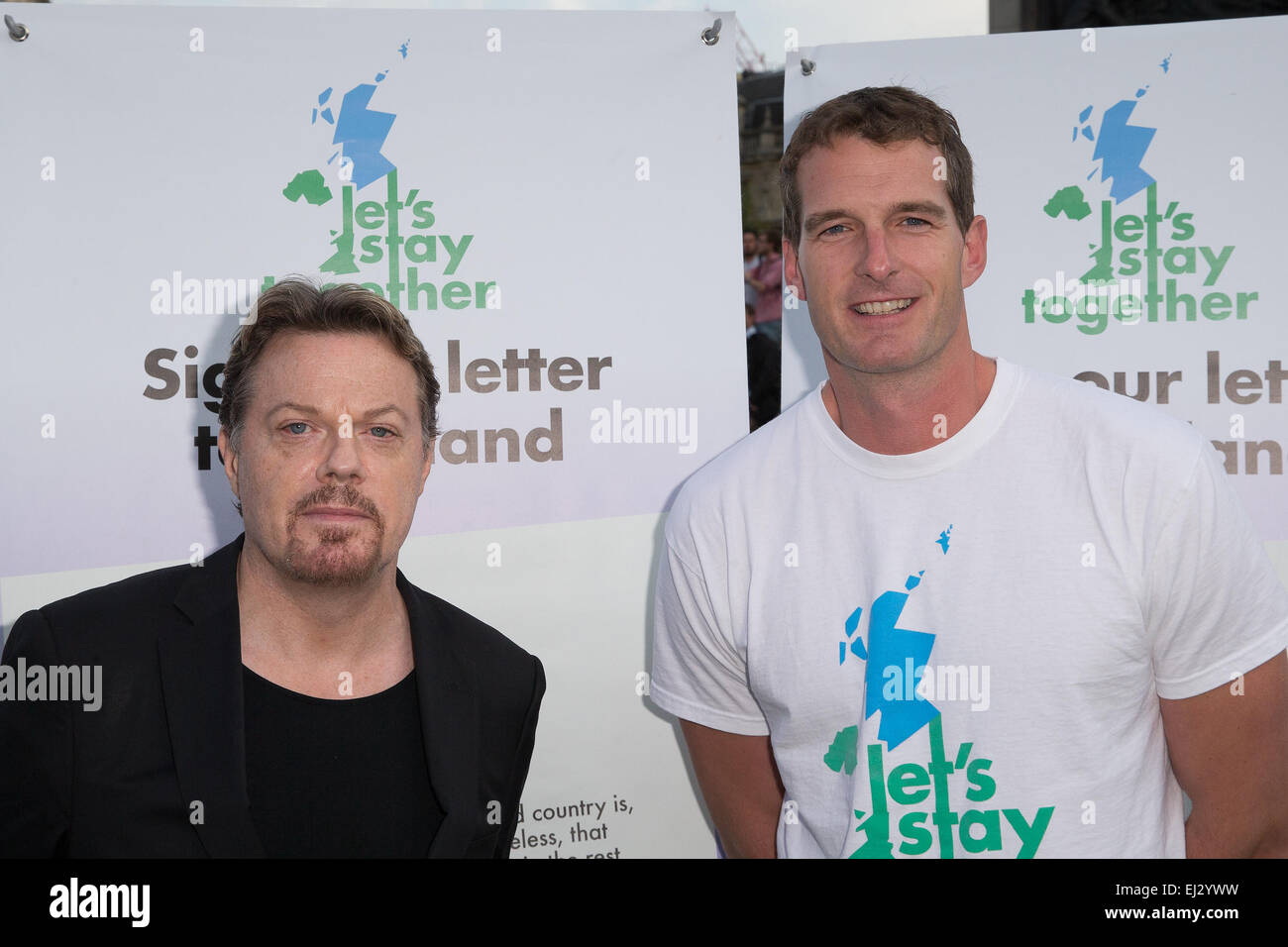 Dan Snow and Eddie Izzard, along with hundreds of participants ...