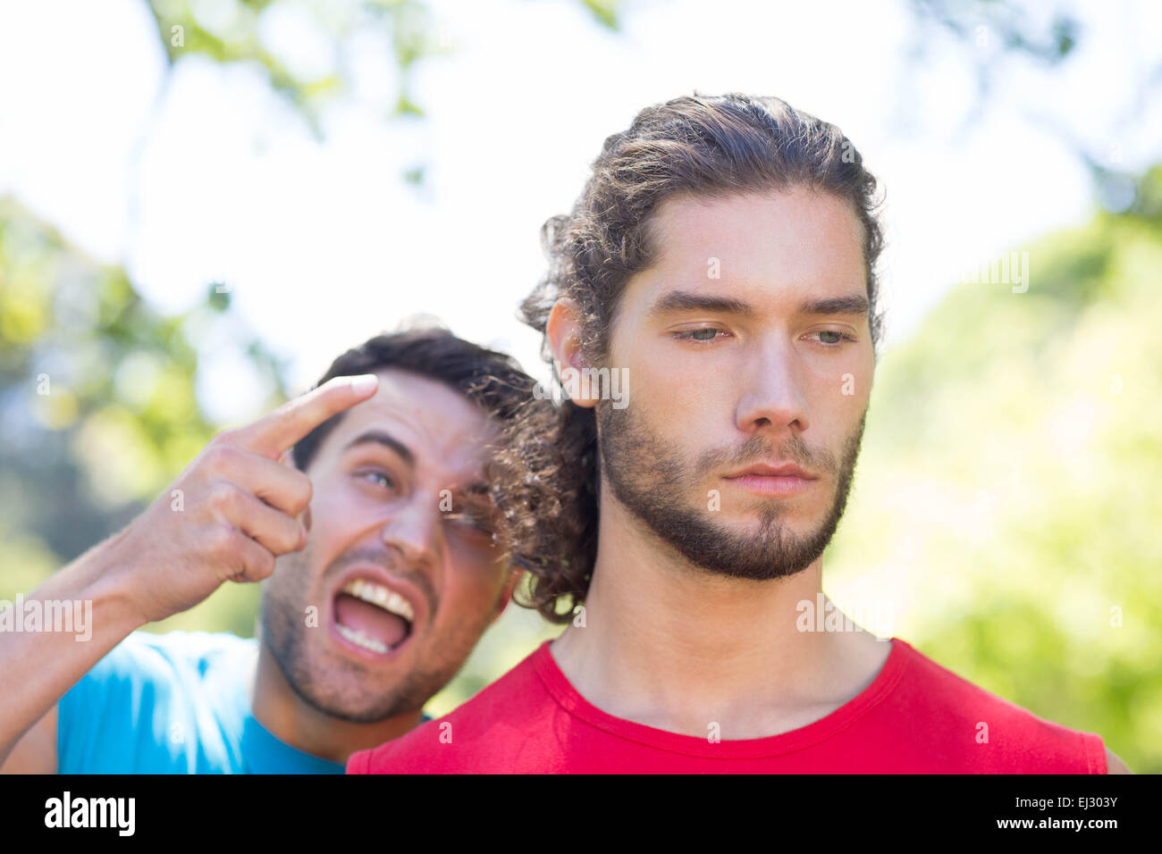 Shouting wellness hi-res stock photography and images - Alamy
