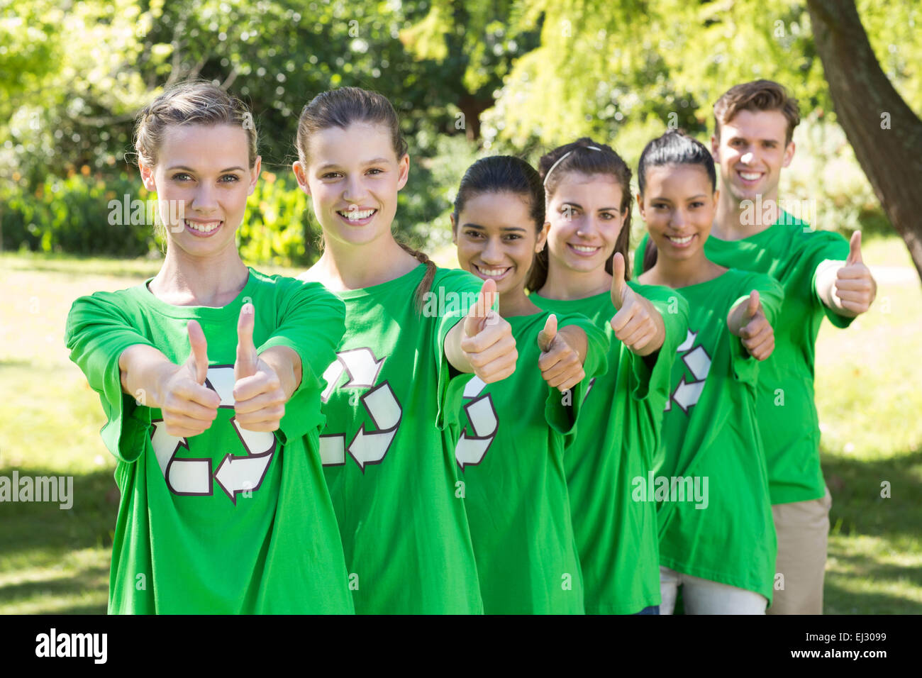 Team nature activists in eco hi-res stock photography and images - Alamy