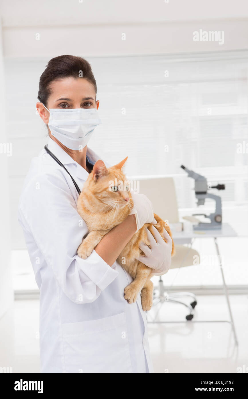 Mature female veterinarian in hi-res stock photography and images - Alamy