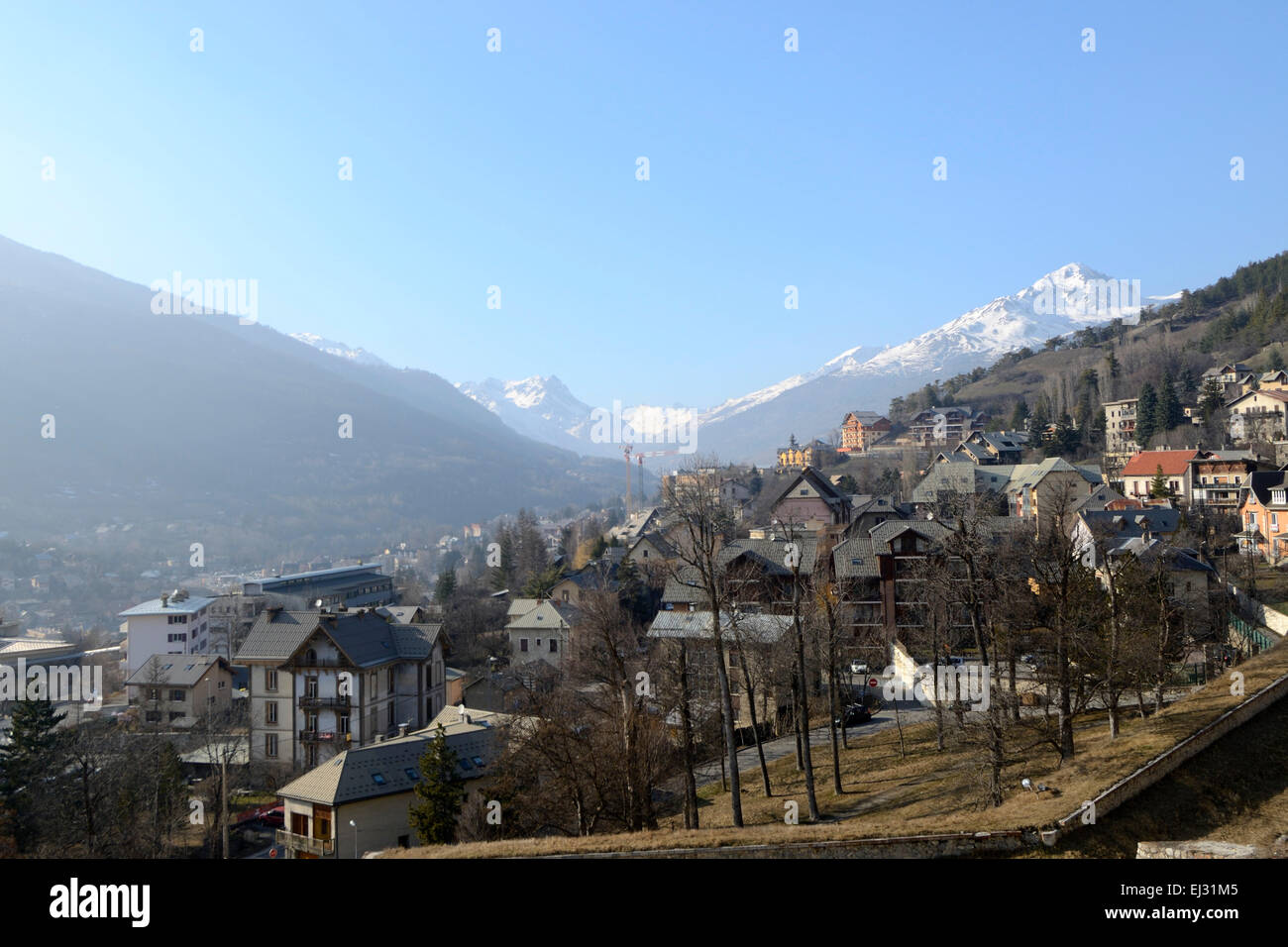 Briancon Valley France - Landscape Stock Photo - Alamy