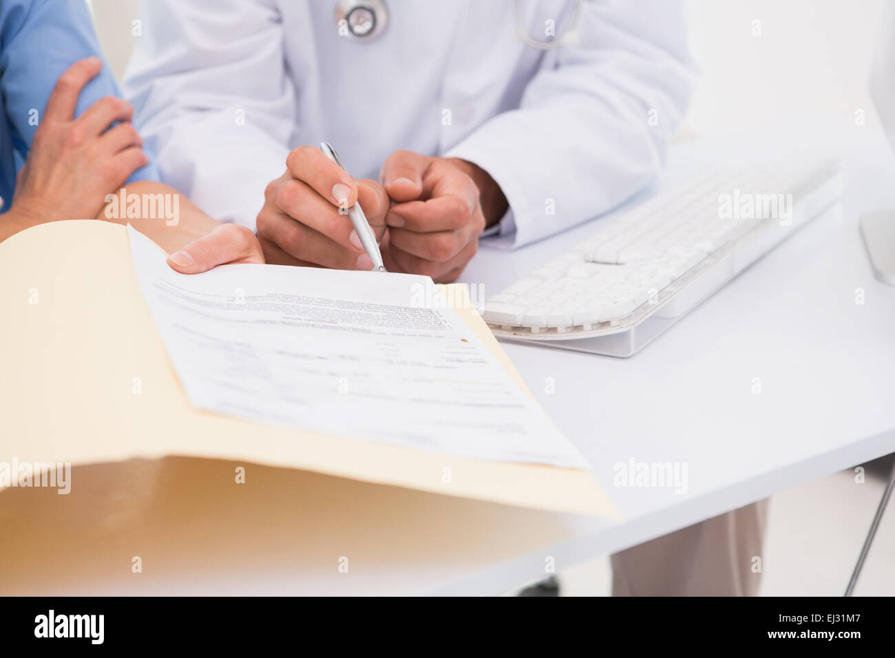 Doctors Office Medical Files Stock Photos & Doctors Office Medical ...