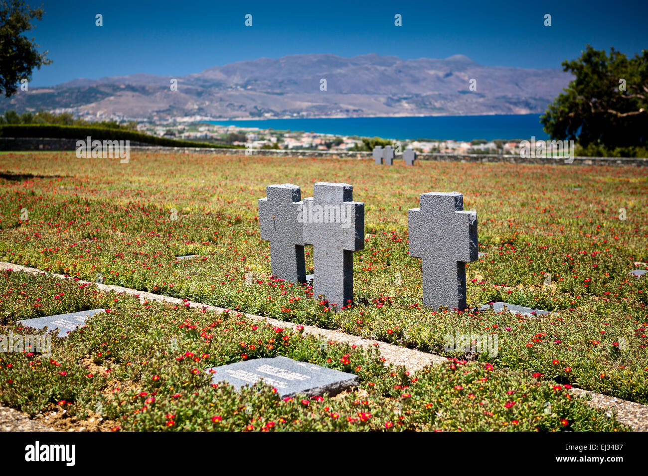 German War Cemetery Maleme Stock Photos & German War Cemetery Maleme ...