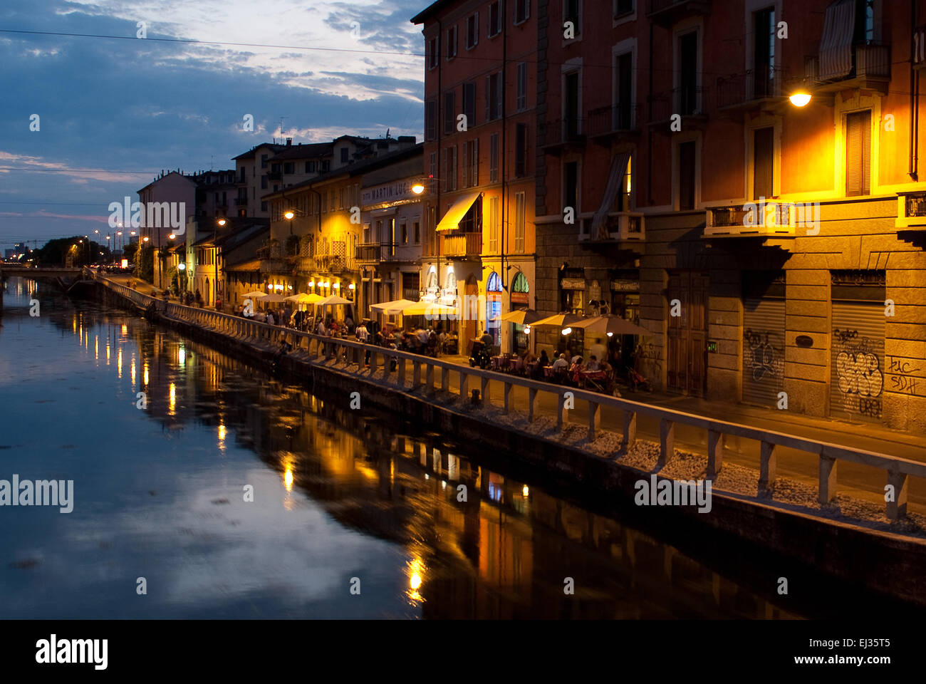 Navigli in Milan Stock Photo - Alamy