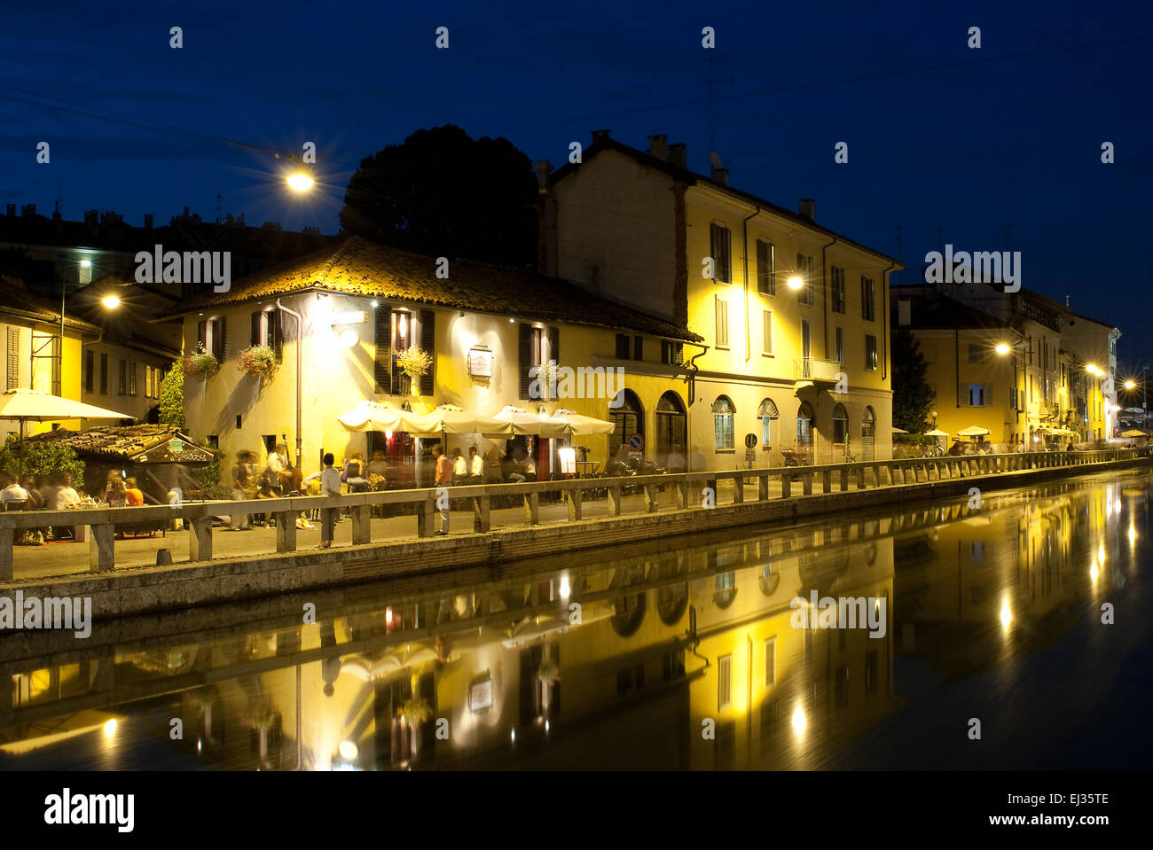 Navigli milan lights hi-res stock photography and images - Alamy