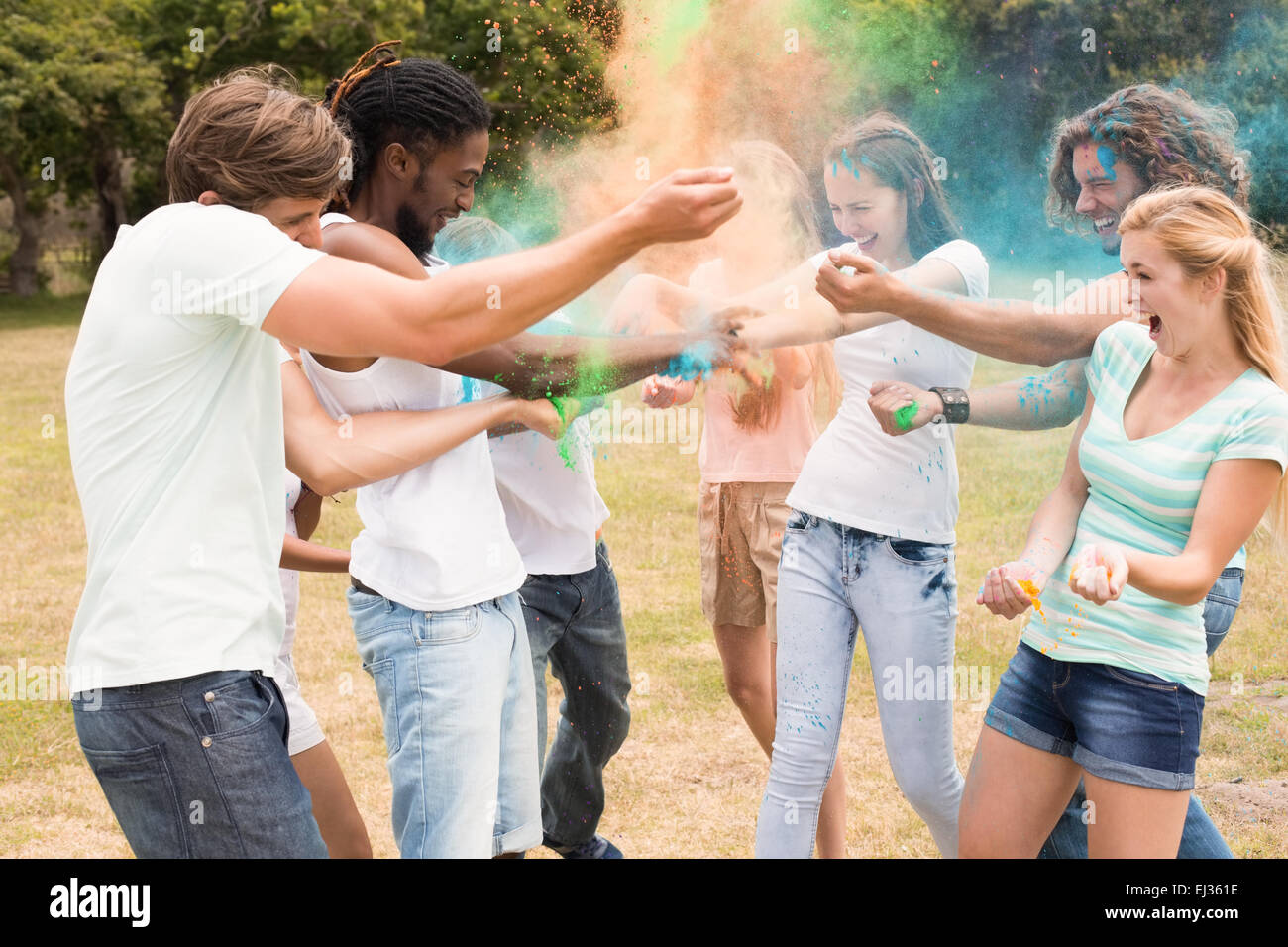 Throwing paint hi-res stock photography and images - Alamy