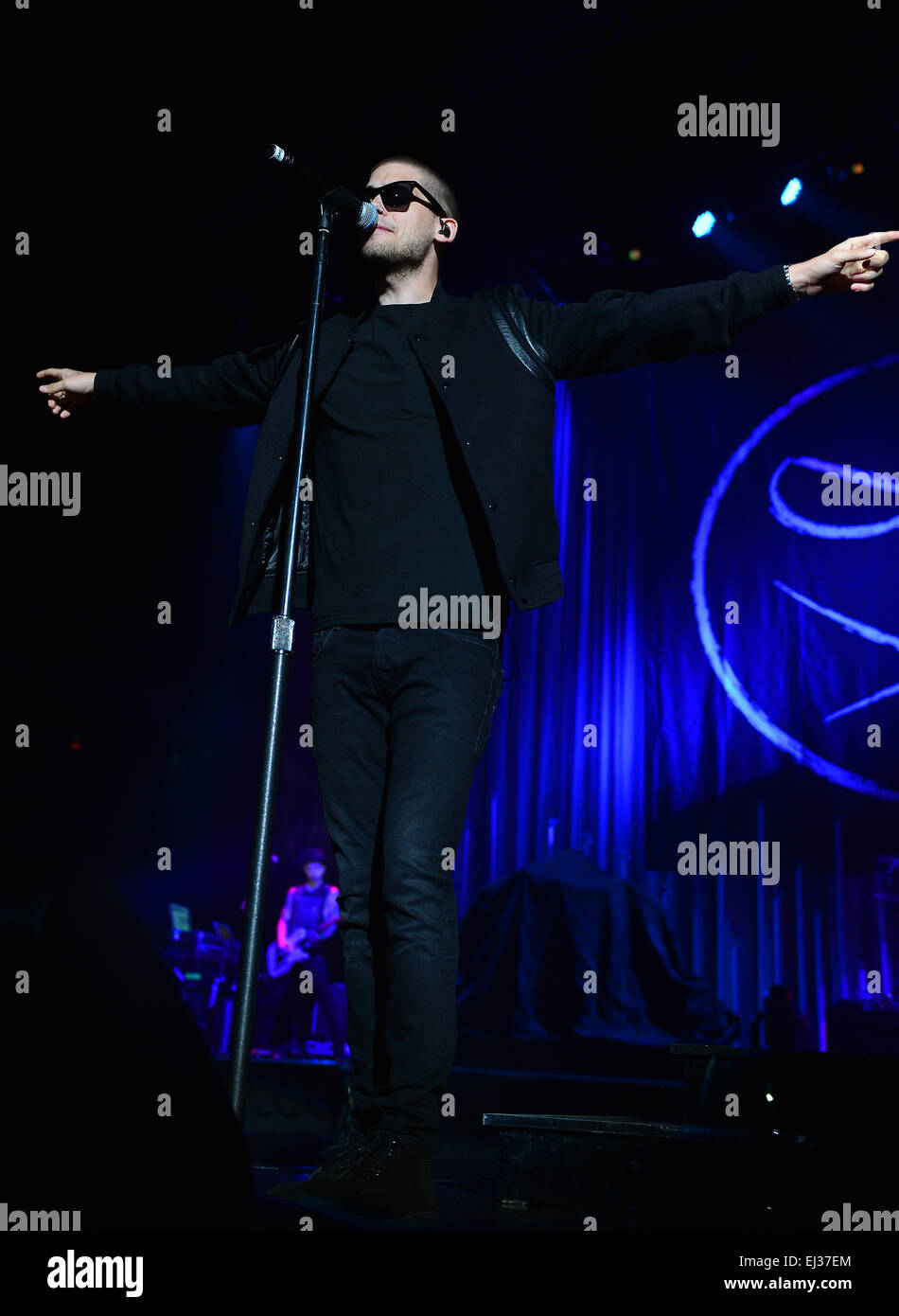 MKTO performs at the Demi Lovato: World Tour concert at American ...