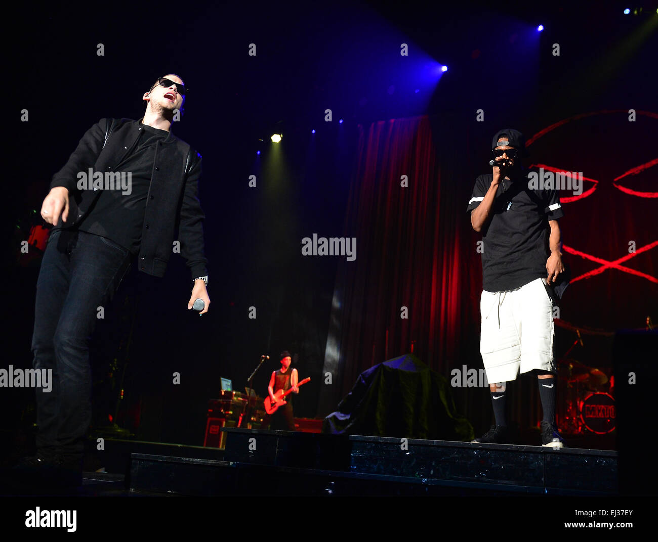 MKTO performs at the Demi Lovato: World Tour concert at American ...