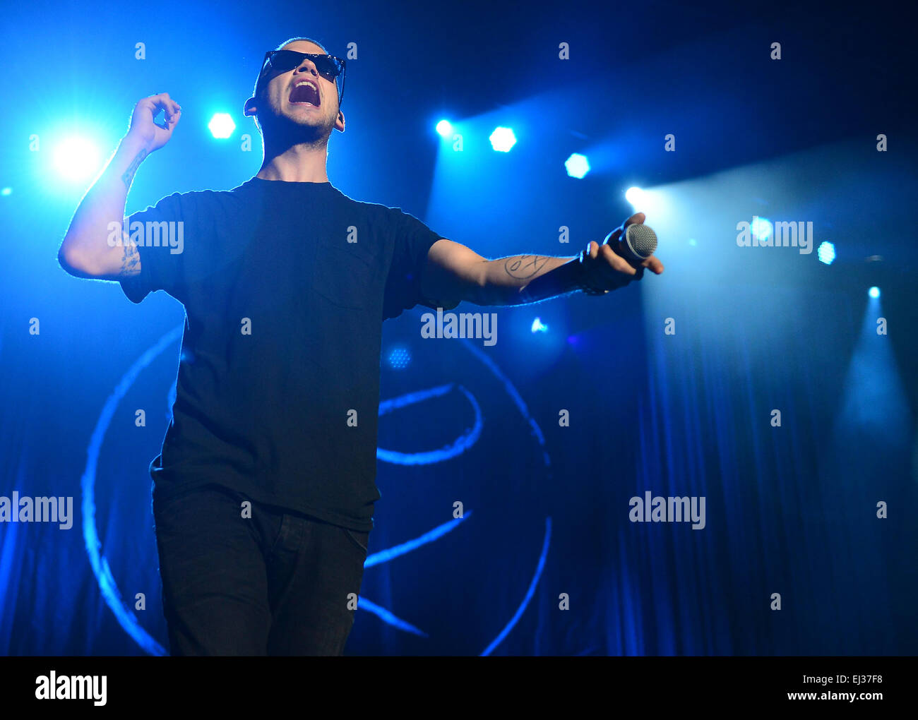 MKTO performs at the Demi Lovato: World Tour concert at American ...