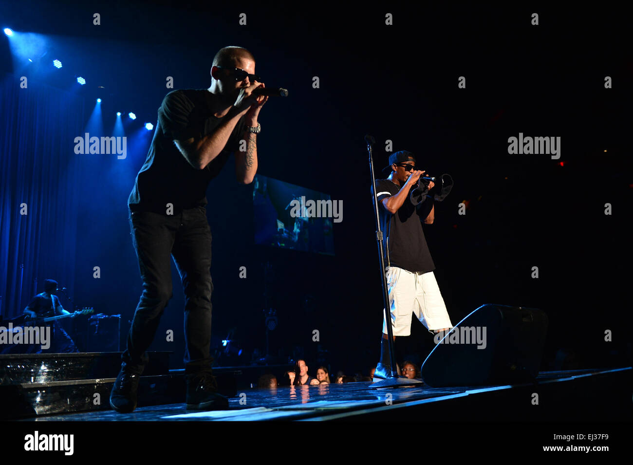 MKTO performs at the Demi Lovato: World Tour concert at American ...