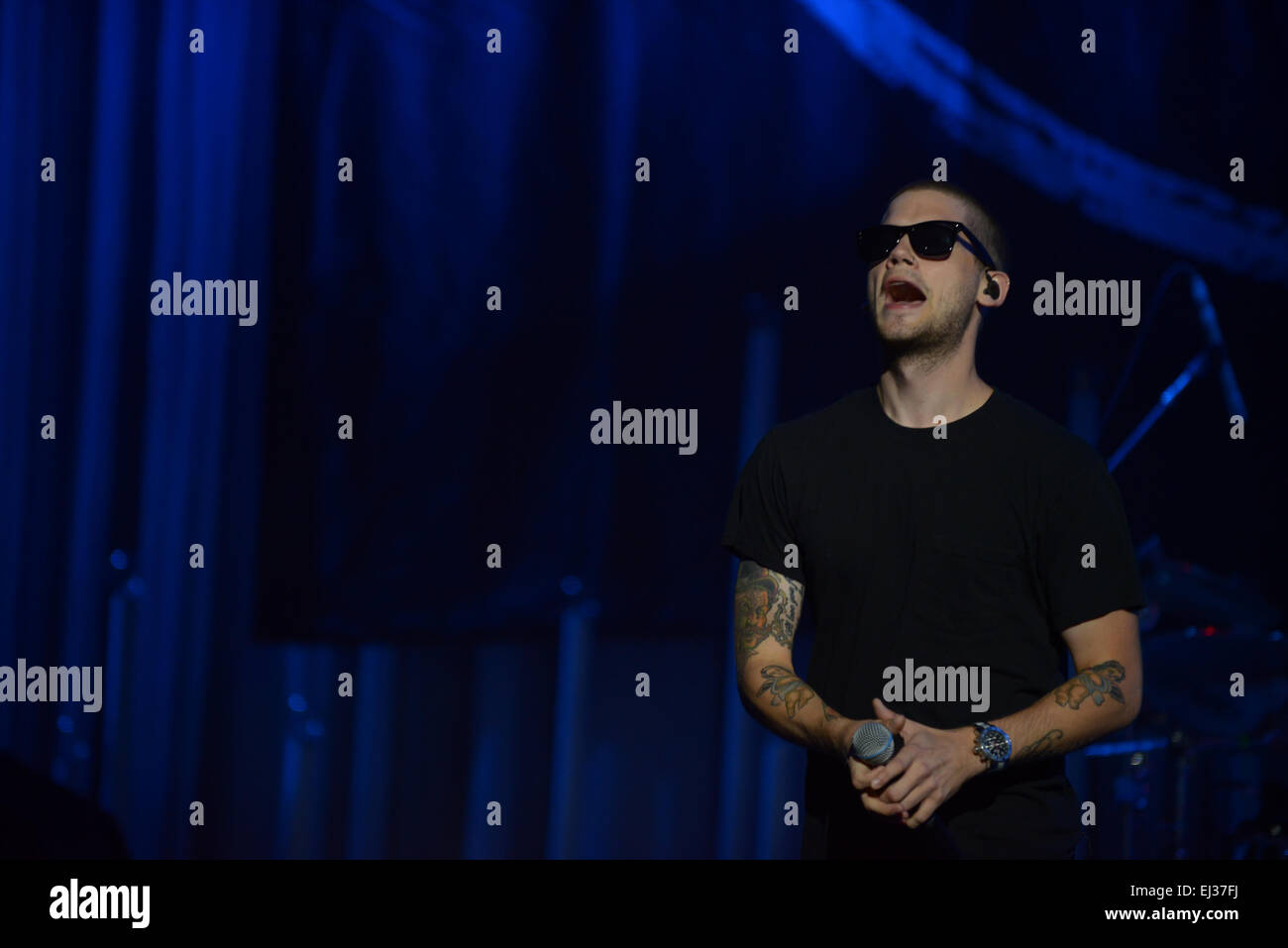 MKTO performs at the Demi Lovato: World Tour concert at American ...