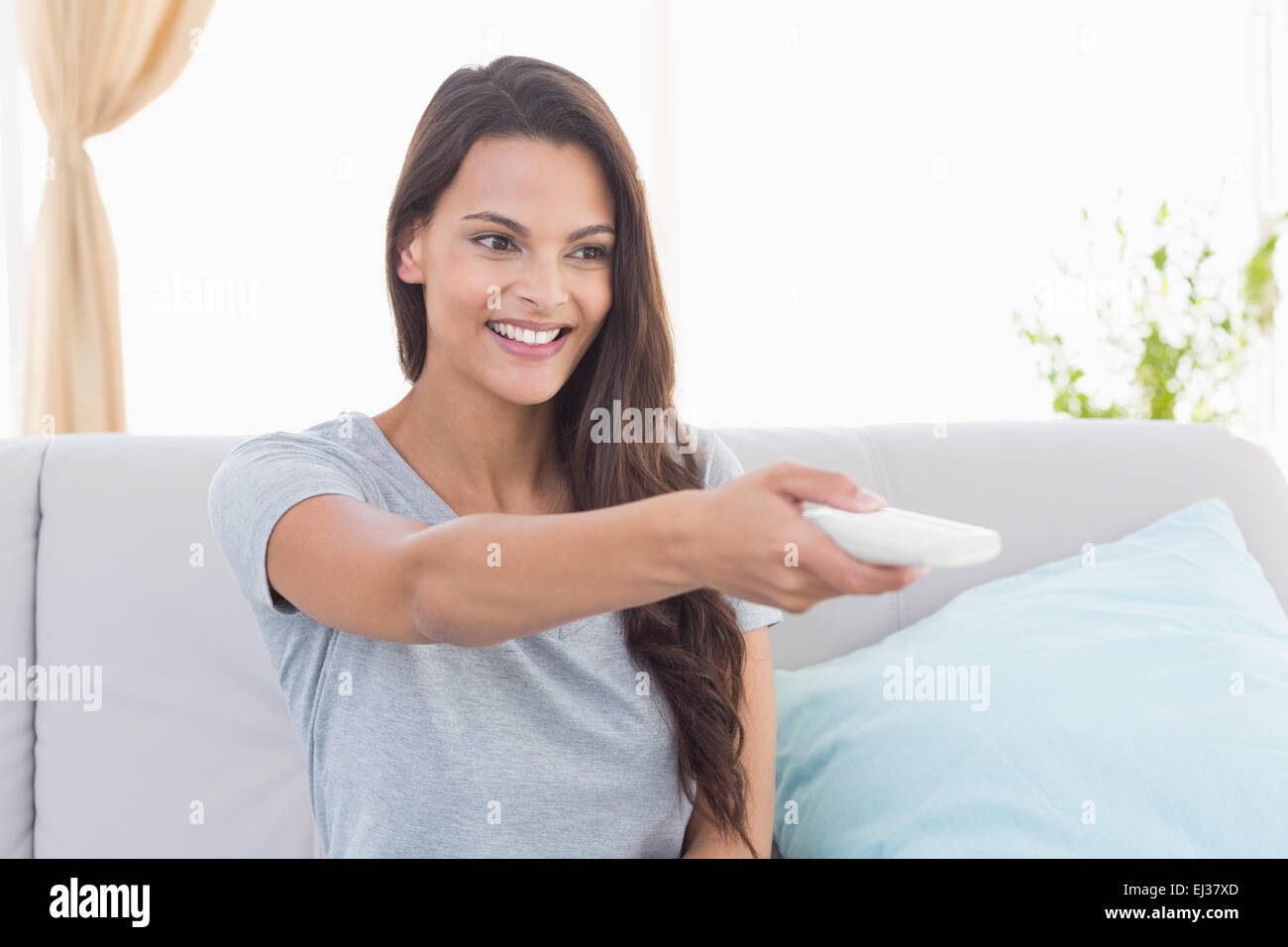Remote changing channels hi-res stock photography and images - Alamy