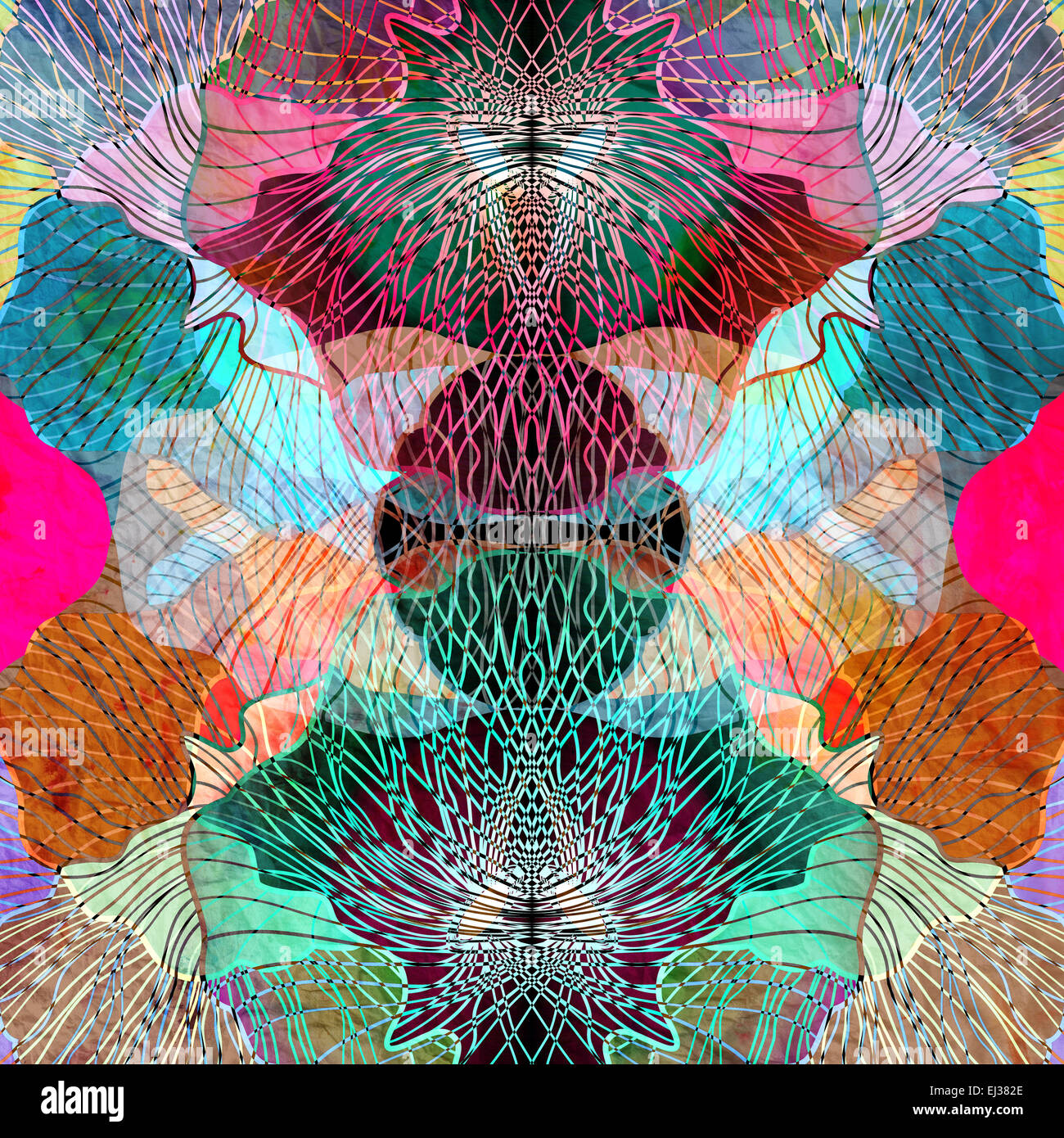 graphic a abstract background with different elements Stock Photo - Alamy