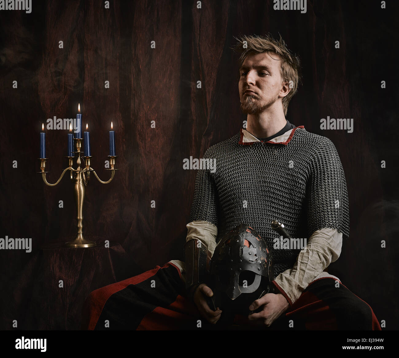 Historical medieval candle hi-res stock photography and images - Alamy