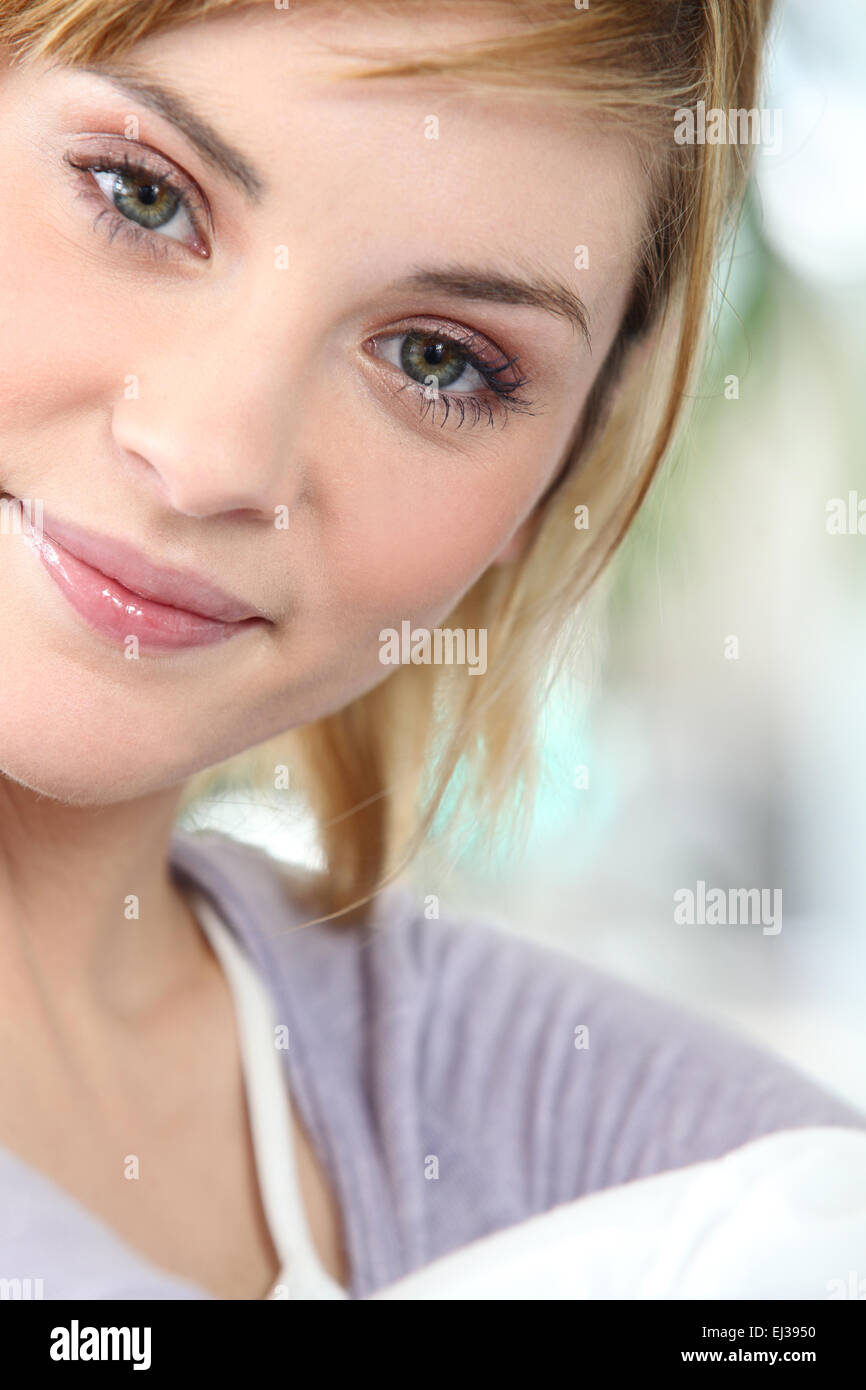 Beautiful sensitive blonde hi-res stock photography and images - Alamy