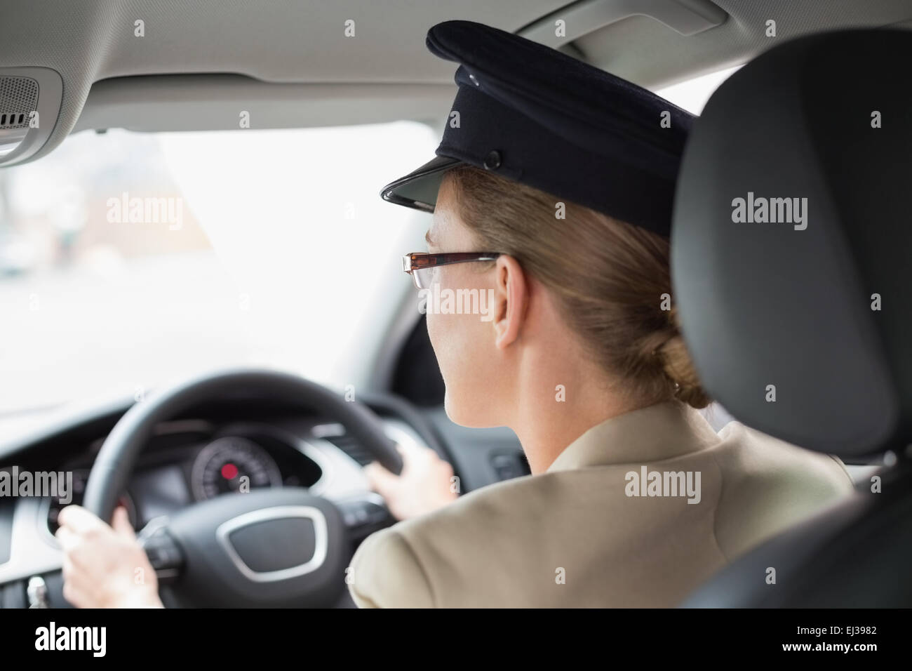 Female chauffeur hi-res stock photography and images - Alamy