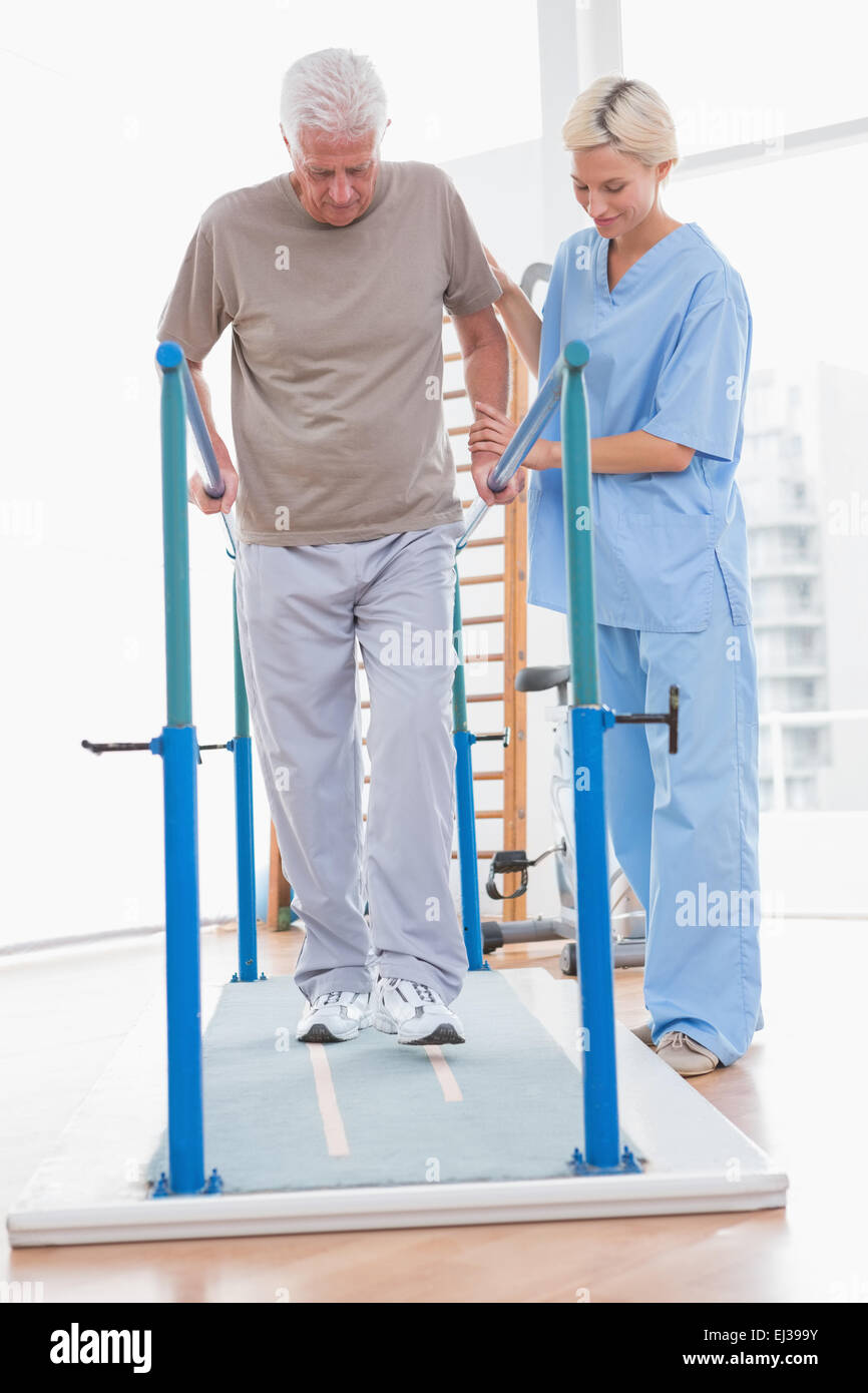 Walking with help hi-res stock photography and images - Alamy