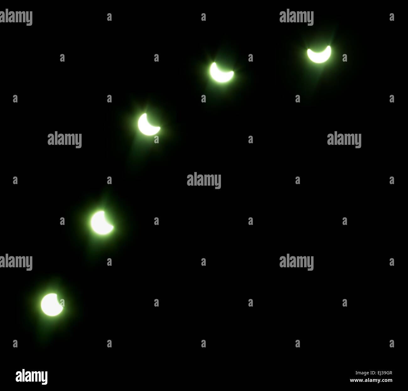 Solar eclipse phases hi-res stock photography and images - Alamy
