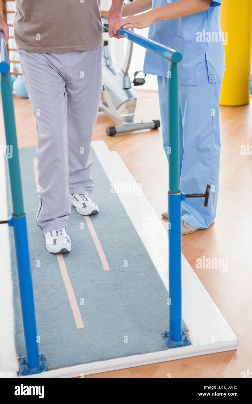 Walking with help hi-res stock photography and images - Alamy