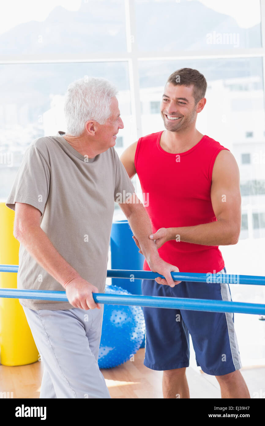 Walking with help hi-res stock photography and images - Alamy