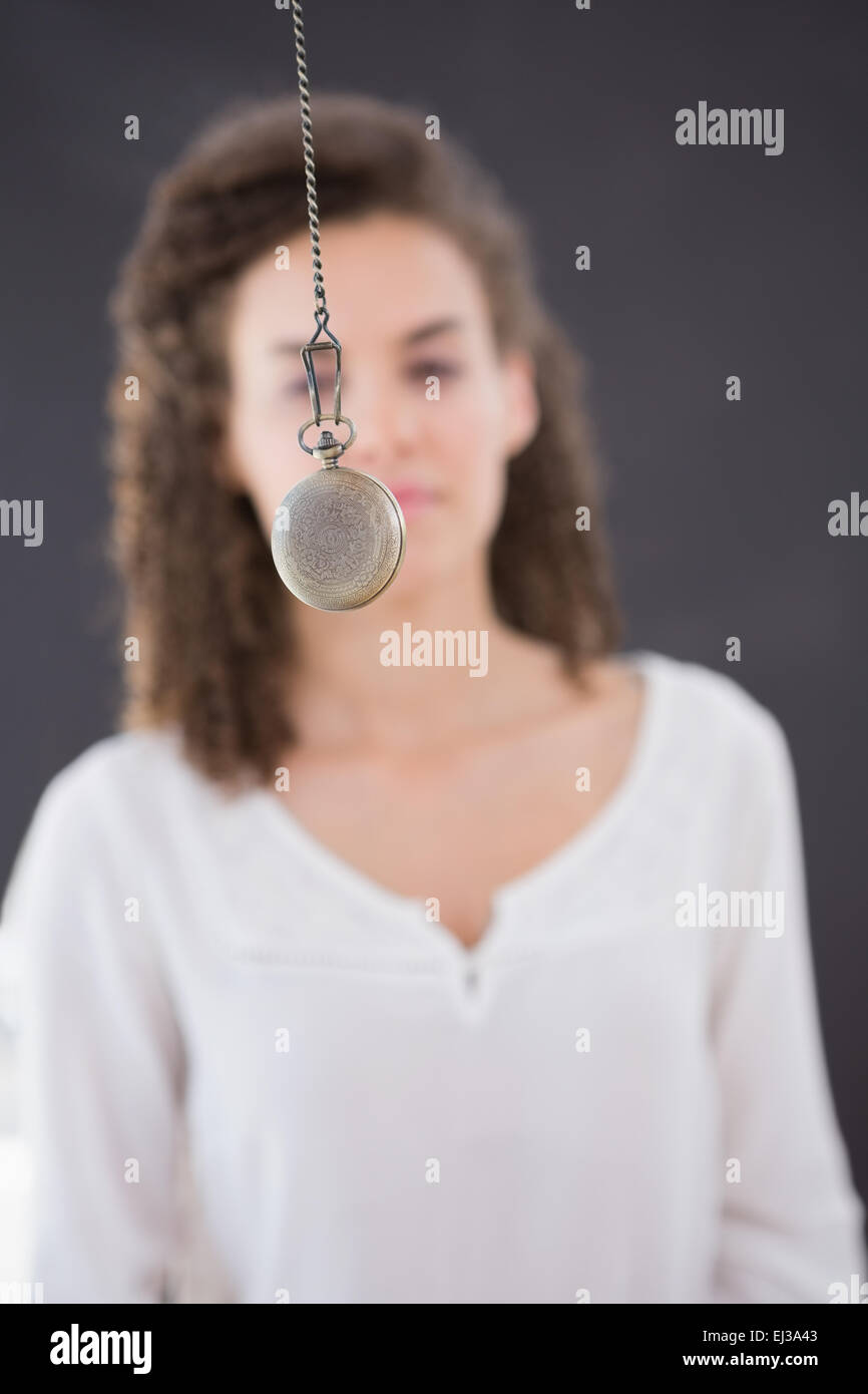 Woman being hypnotized Stock Photo - Alamy