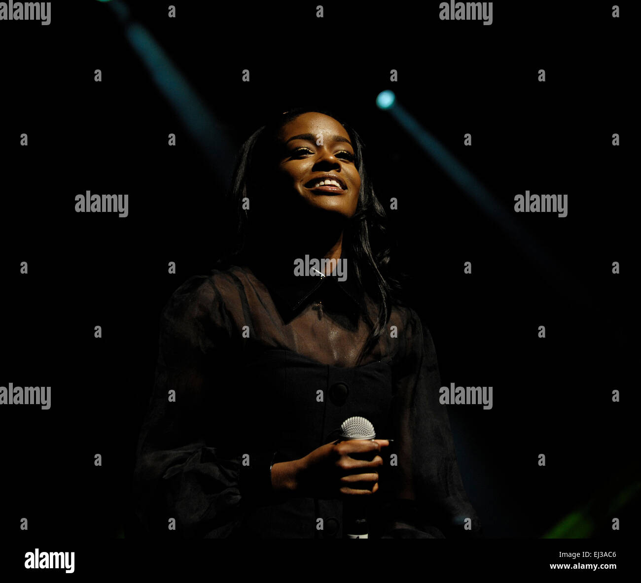 American rapper Azealia Banks performs in Glasgow Featuring: Azealia ...