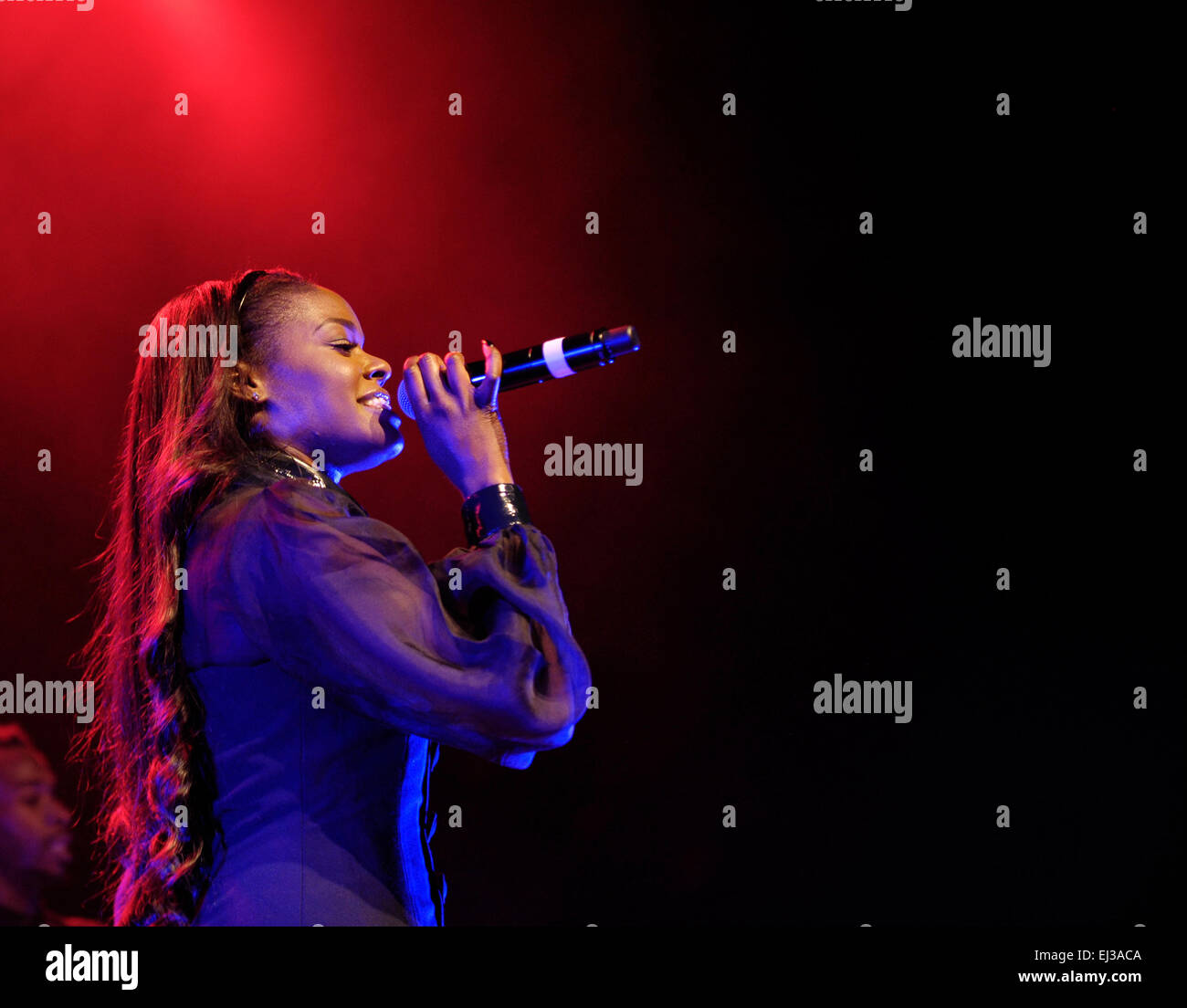 American rapper Azealia Banks performs in Glasgow Featuring: Azealia ...