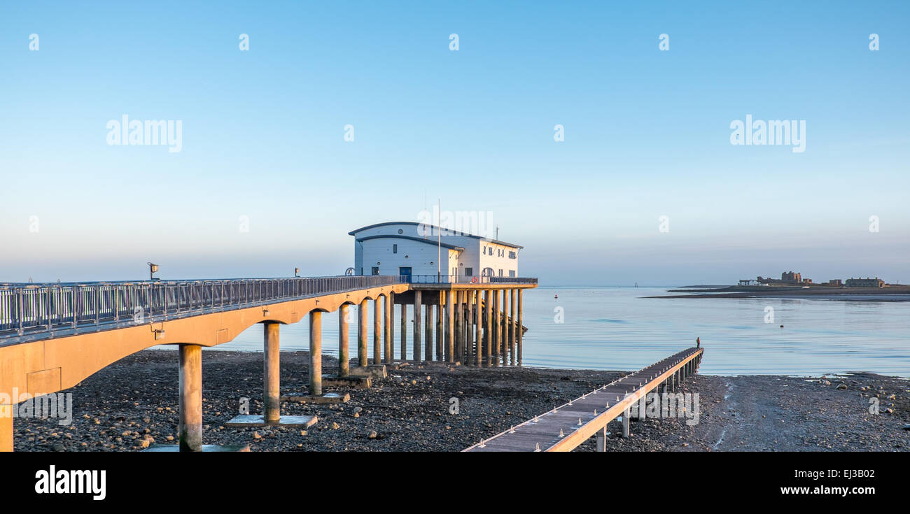 Rampside lifeboat station Stock Photo - Alamy