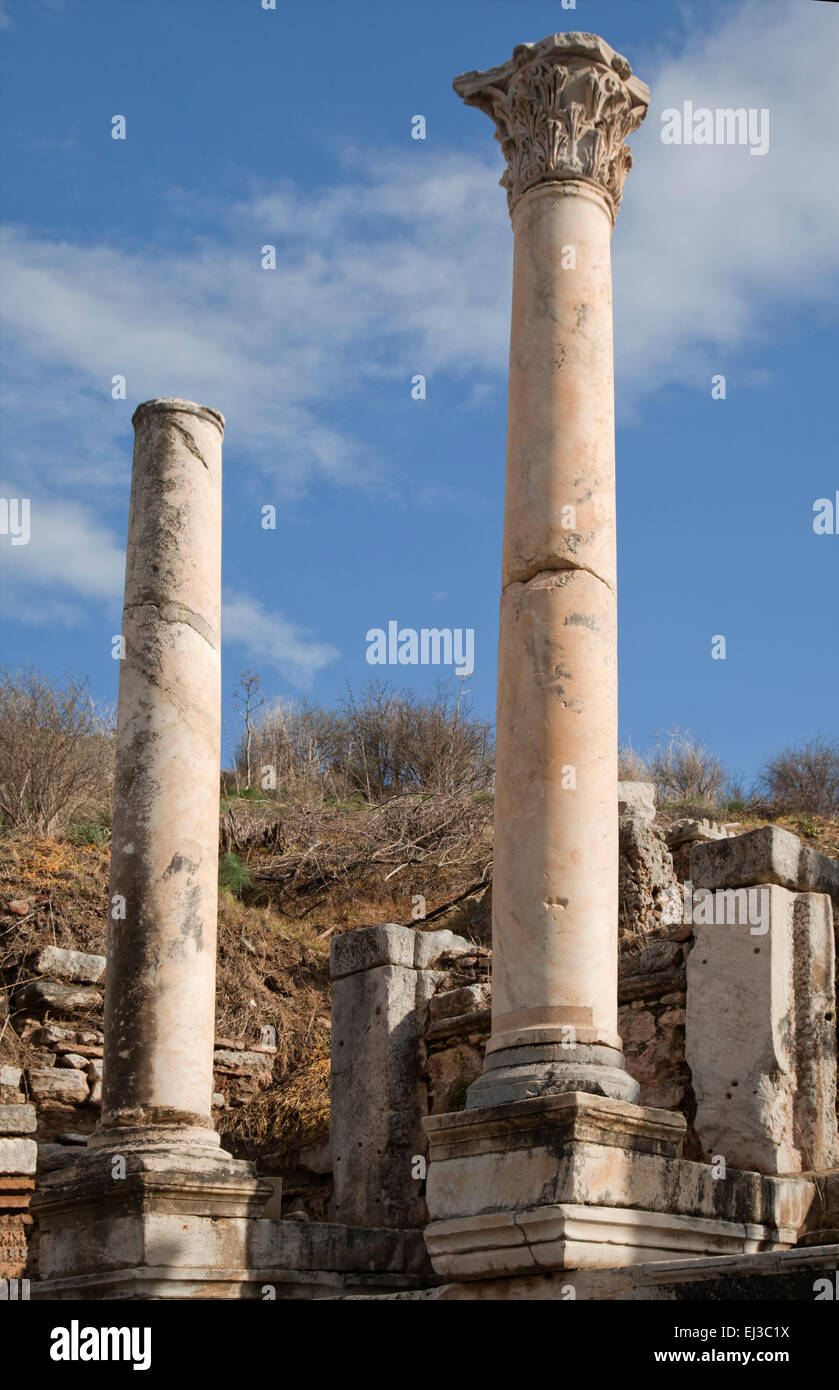 Ancient greek town of Ephesus in Turkey Stock Photo - Alamy